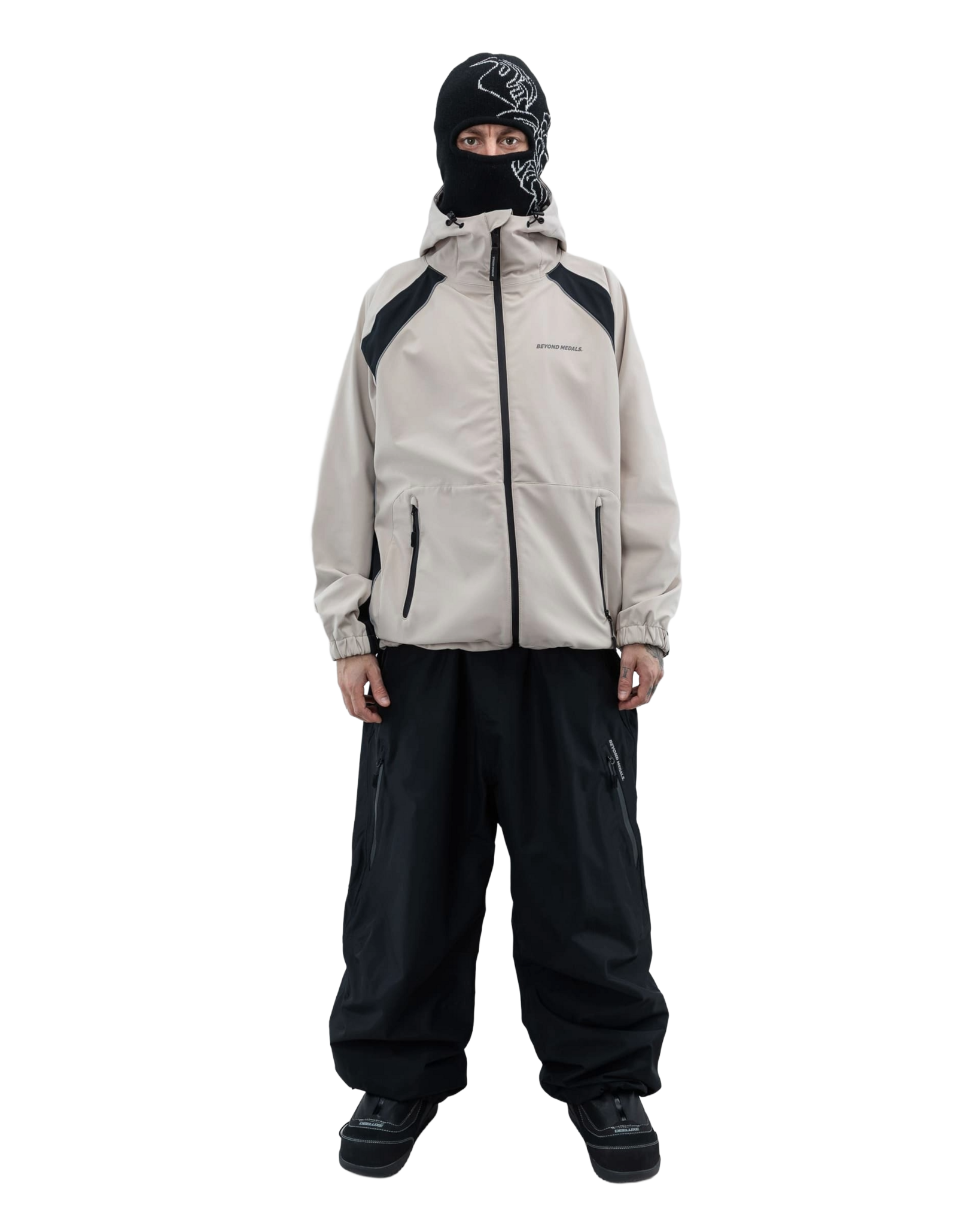 BEYOND MEDALS SOFTSHELL JACKET BEIGE 2026 - ONE Boardshop