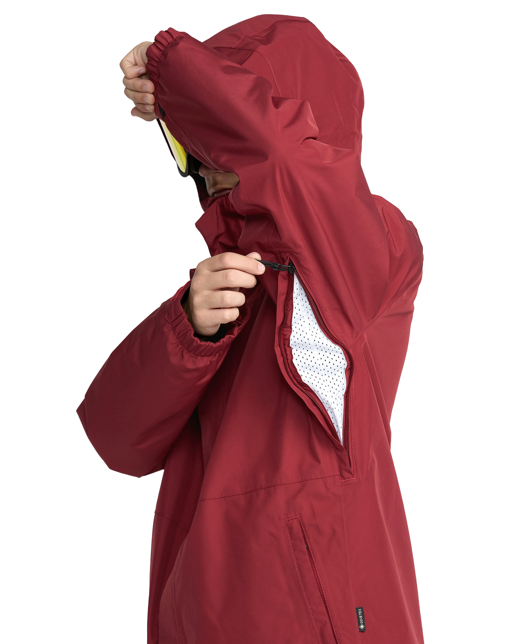 VOLCOM DUA INSULATED GORE-TEX JACKET BURNT RED 2026 - ONE Boardshop