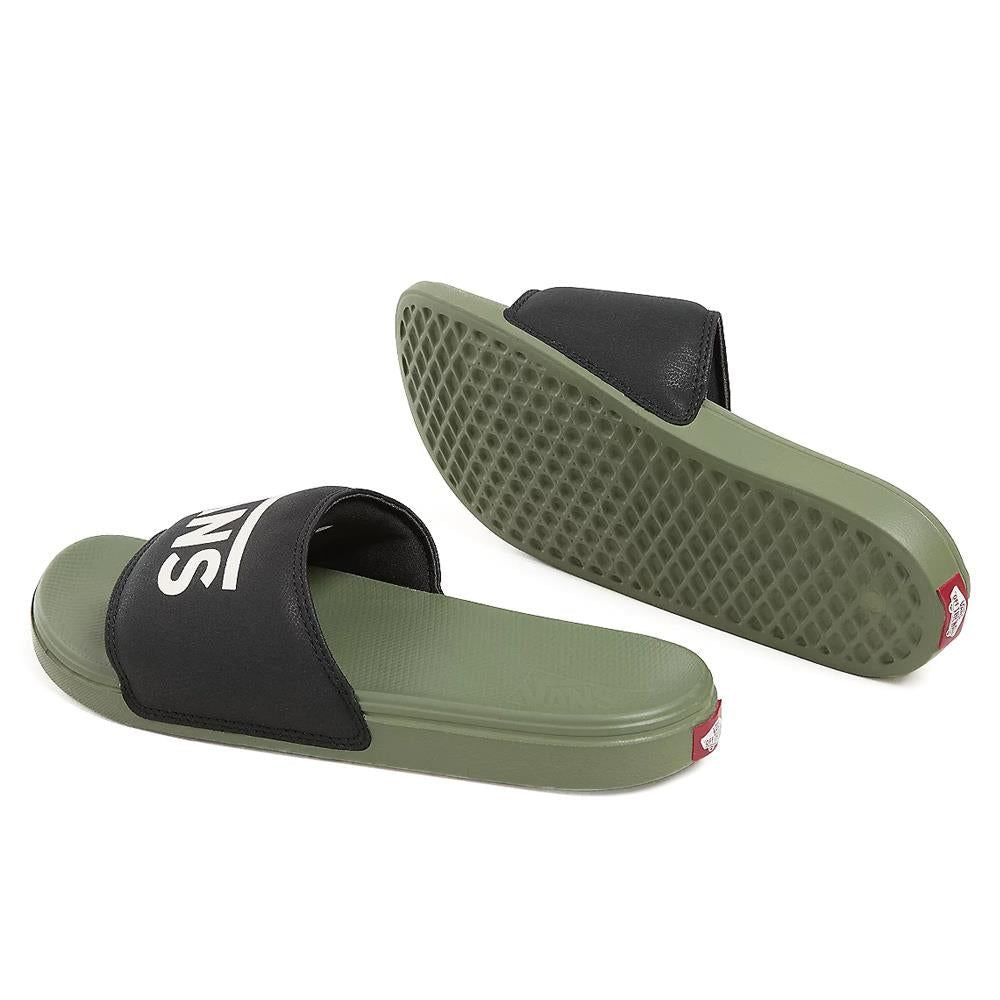 VANS MENS MTE LA COSTA SLIDE-ON SANDALS BLACK/OLIVINE - ONE Boardshop