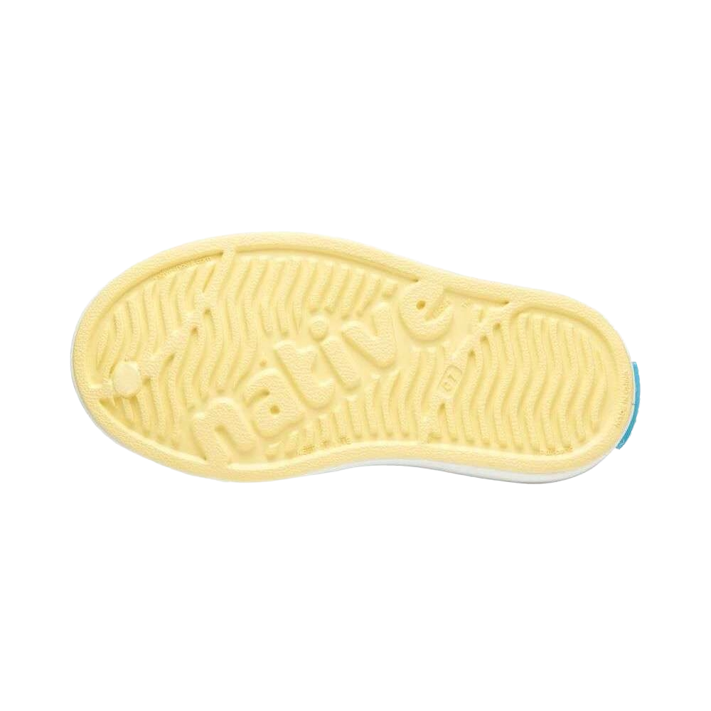 NATIVE JEFFERSON YOUTH SHOE GONE BANANAS YELLOW/SHELL WHITE - ONE Boardshop