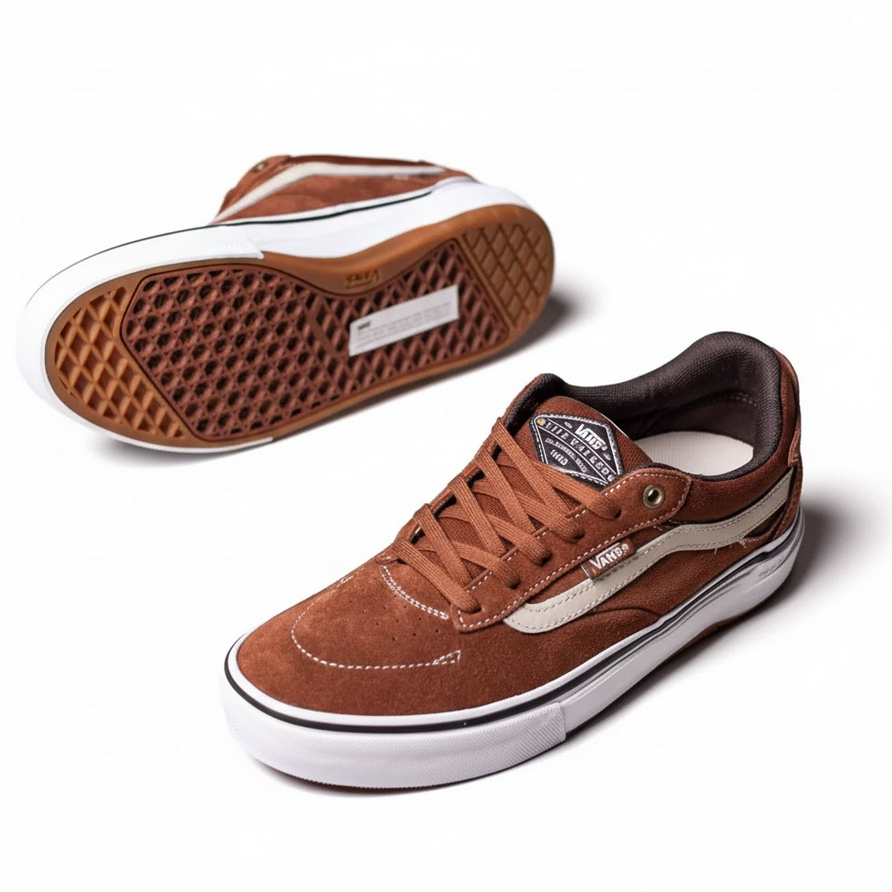VANS MENS SKATE KYLE WALKER WAFFLECUP SHOES (1RE) TORTOISE - ONE Boardshop