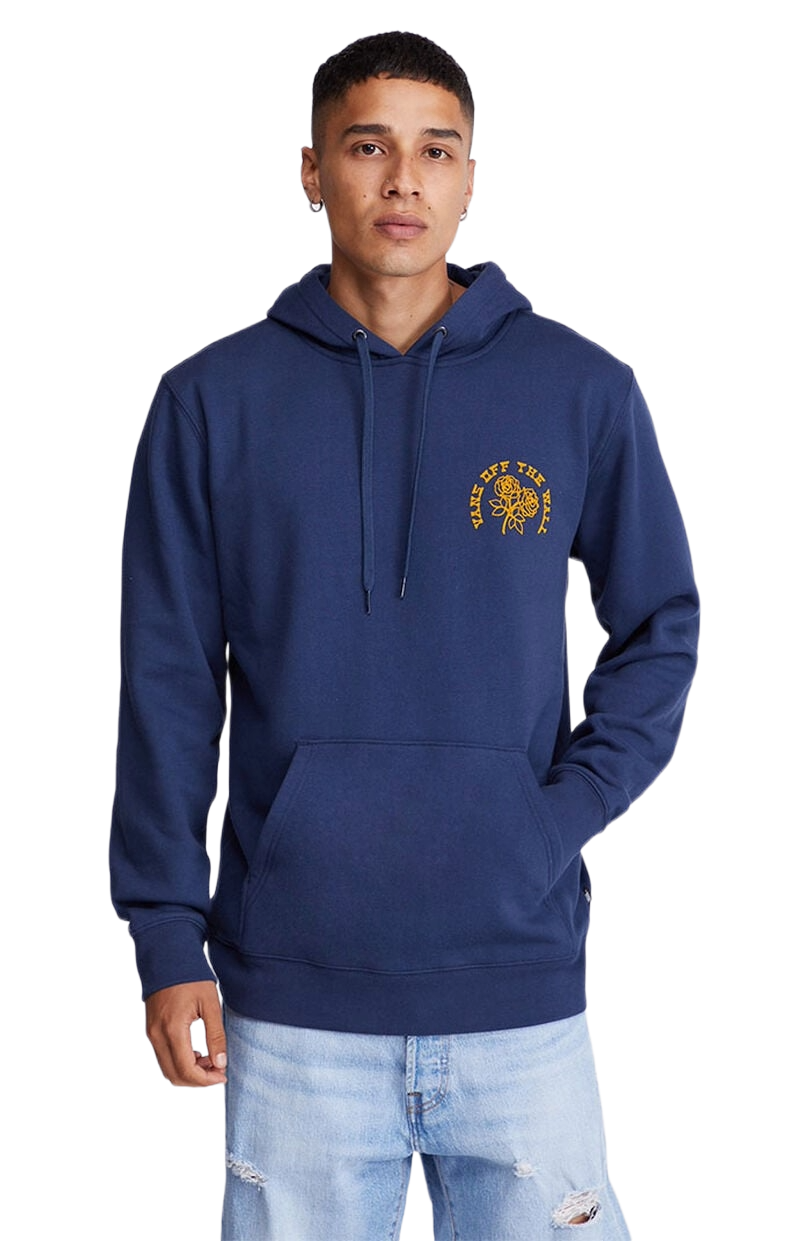 VANS MENS ROSES AND BUTTERFLIES PULLOVER HOODIE - ONE Boardshop