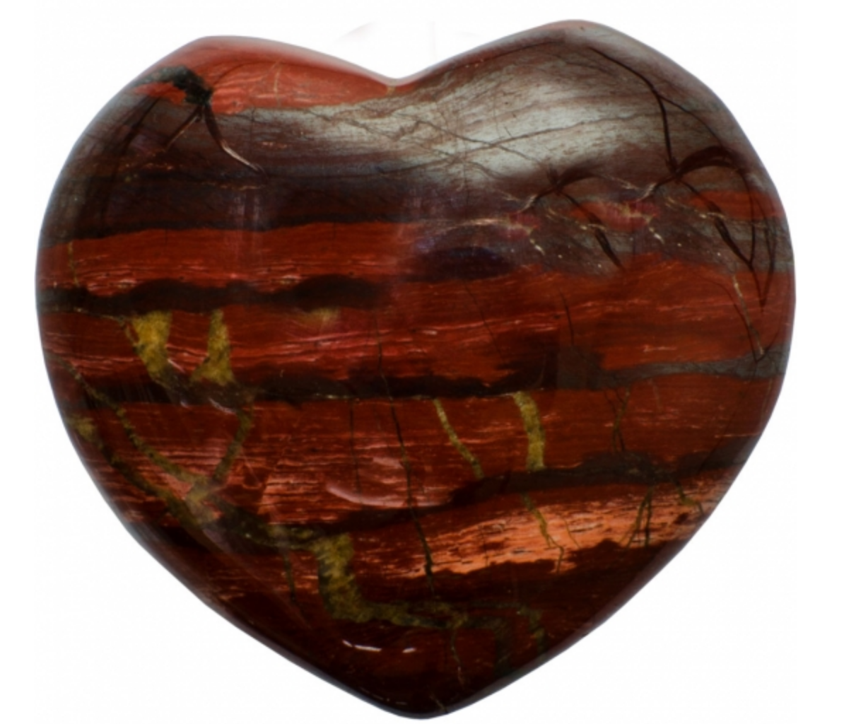Poppy Jasper Heart - Awakenings