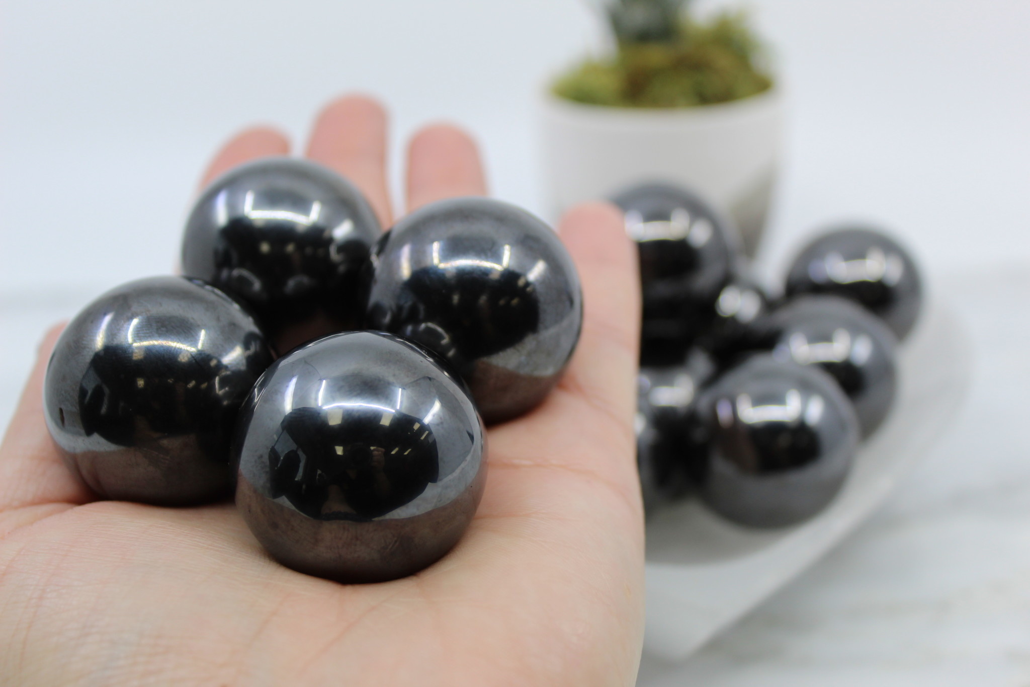 Hematite Sphere Pendulums