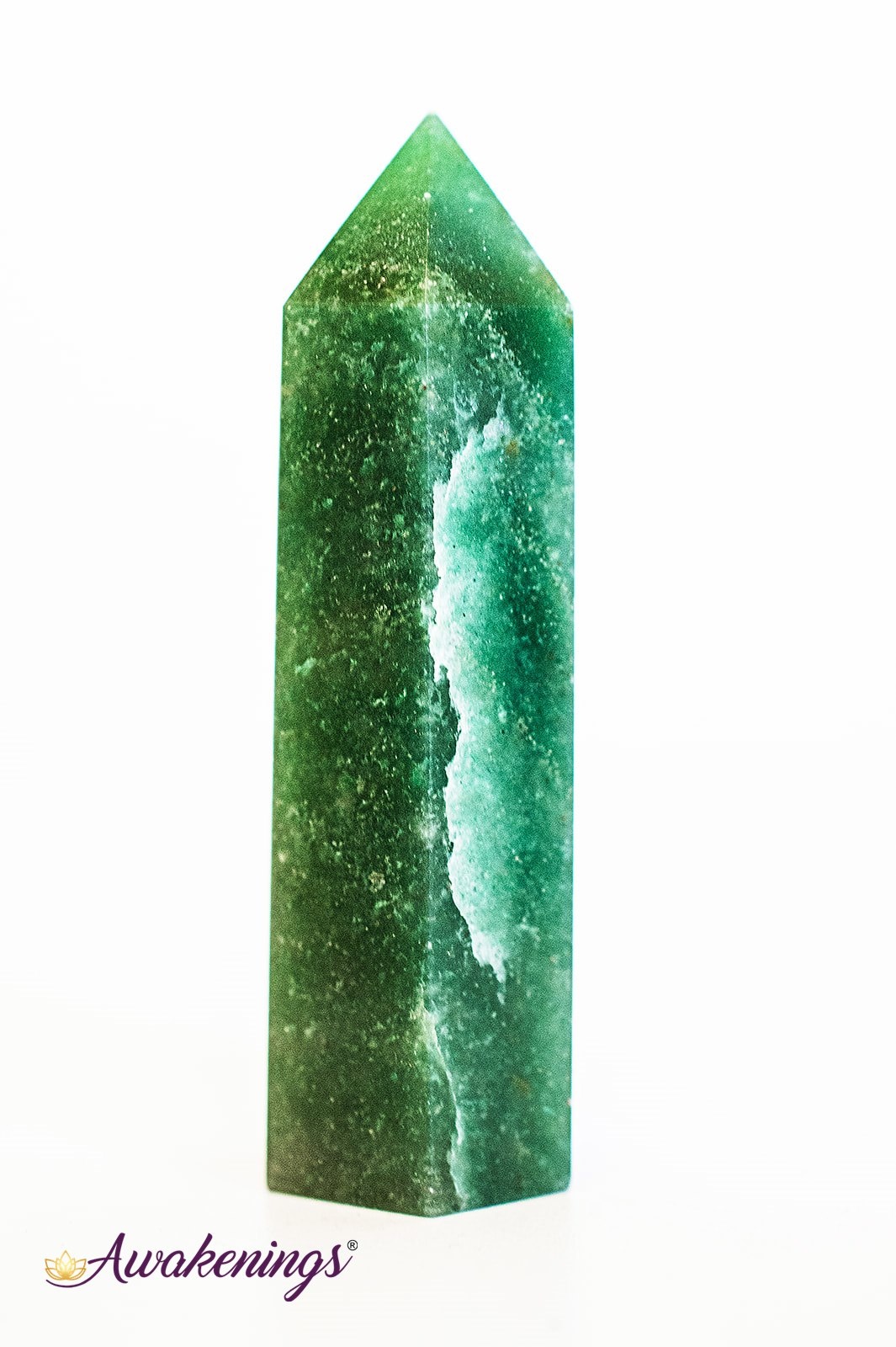 Green Aventurine Tower Point -Medium (3-4") - Awakenings