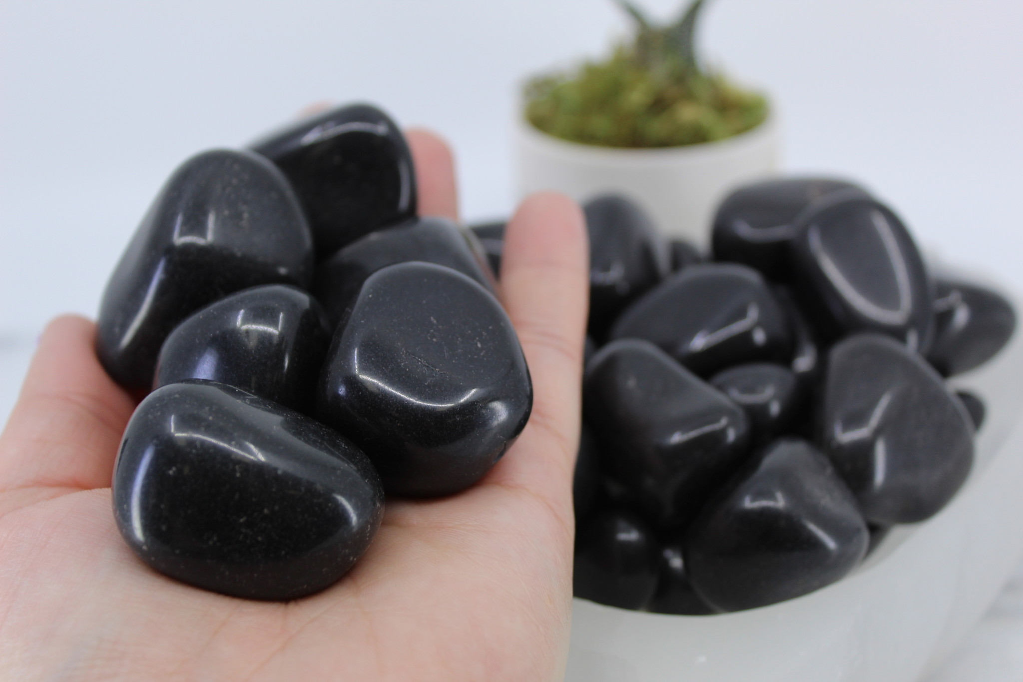 Black Onyx - Large Tumbled - Awakenings