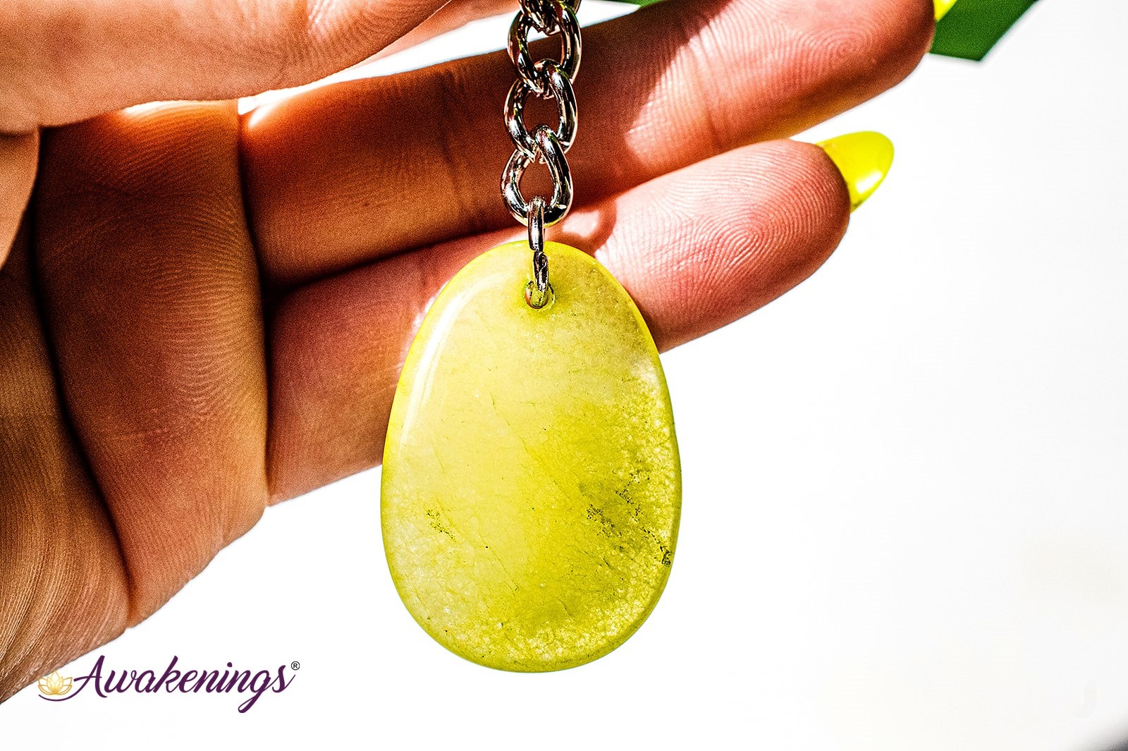Aquarius - Jade Zodiac Keychains - Astrology Sign - Awakenings