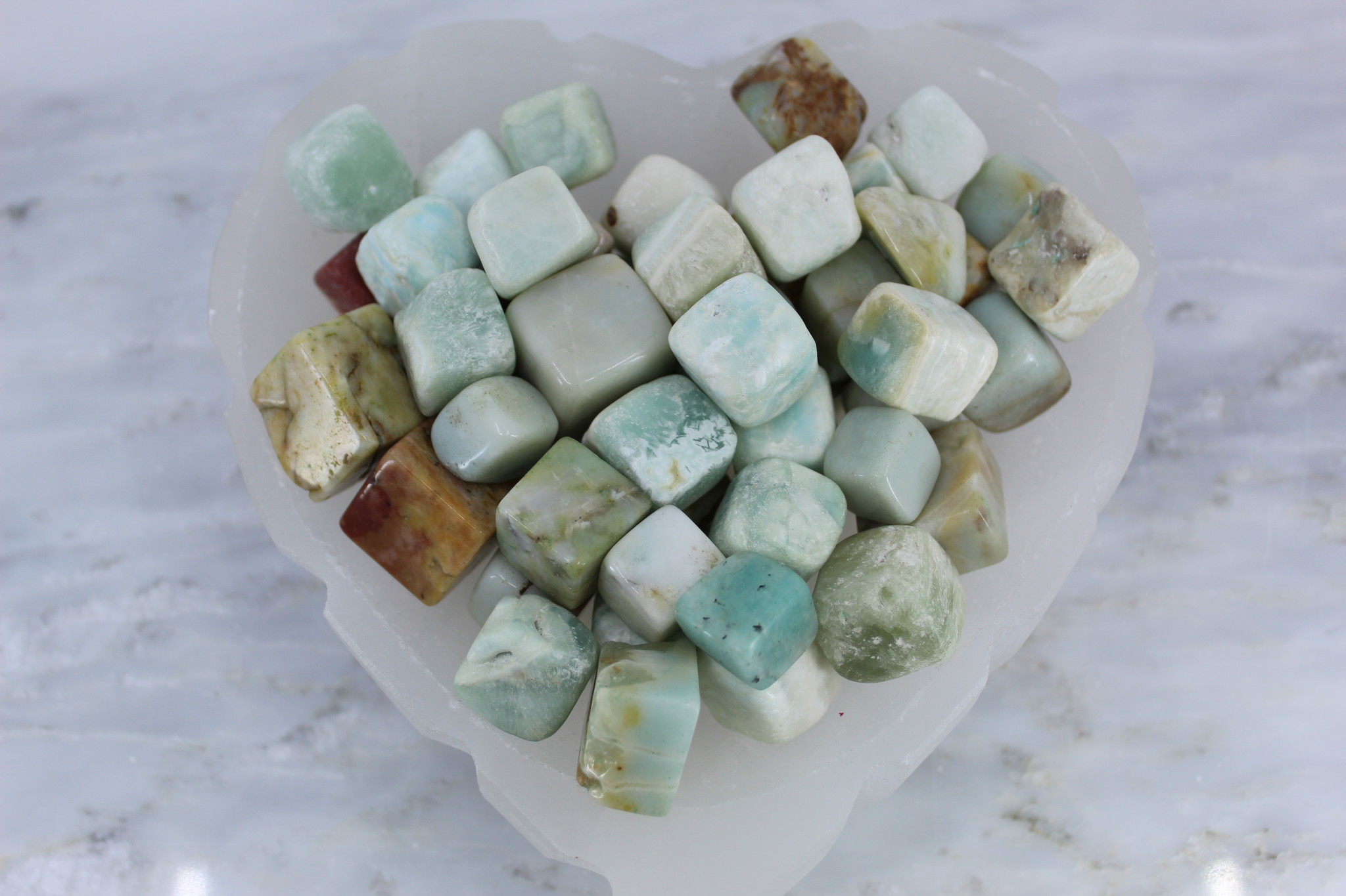 Caribbean Calcite Cube 1" - Awakenings