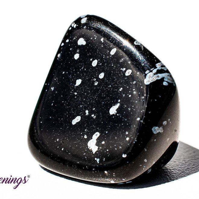 Snowflake Obsidian - Tumbled