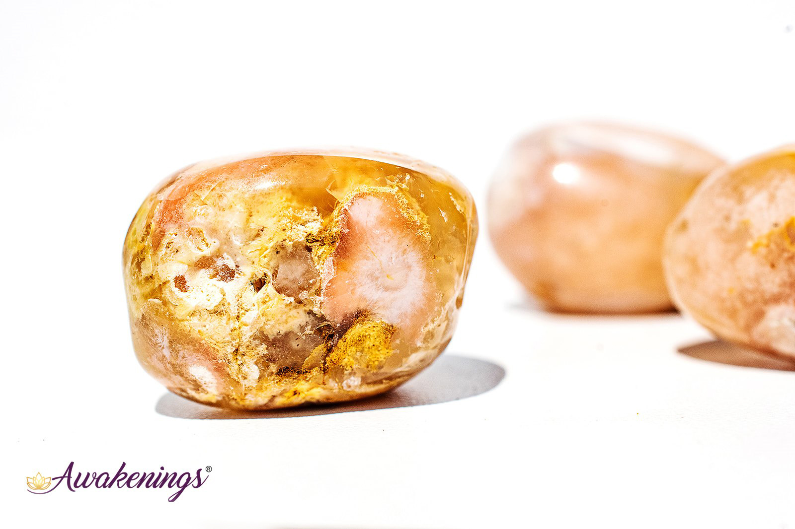 Flower Agate Tumbled - Awakenings