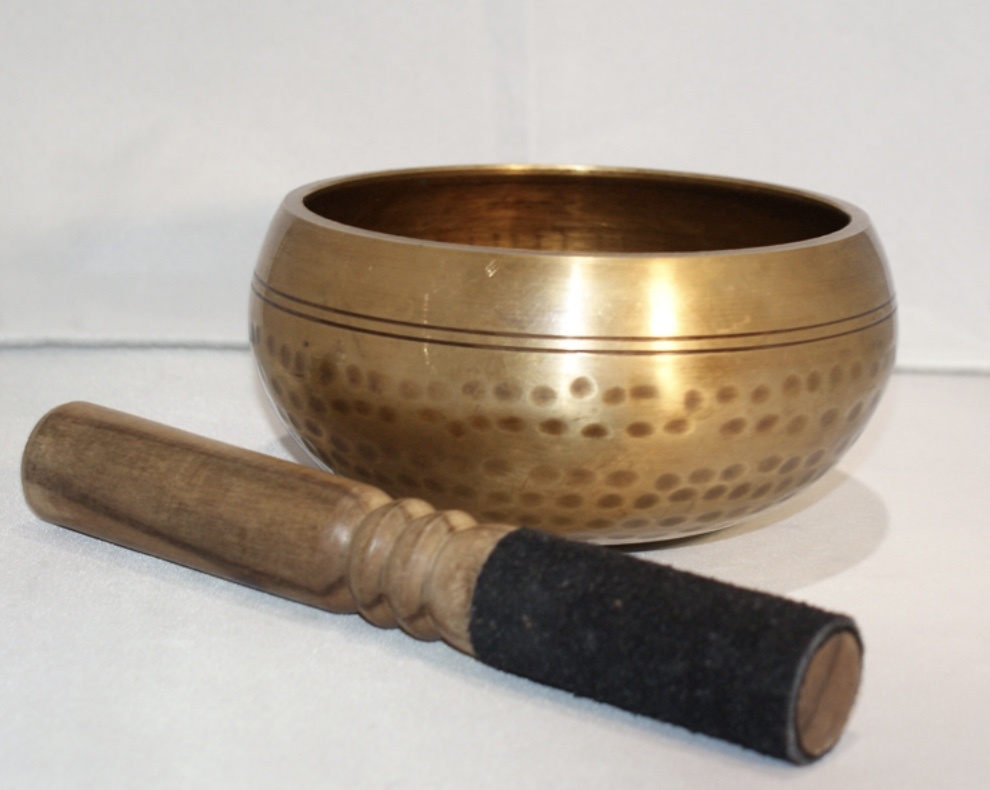 Gold Dimple Singing Bowl - 4.75" - Awakenings