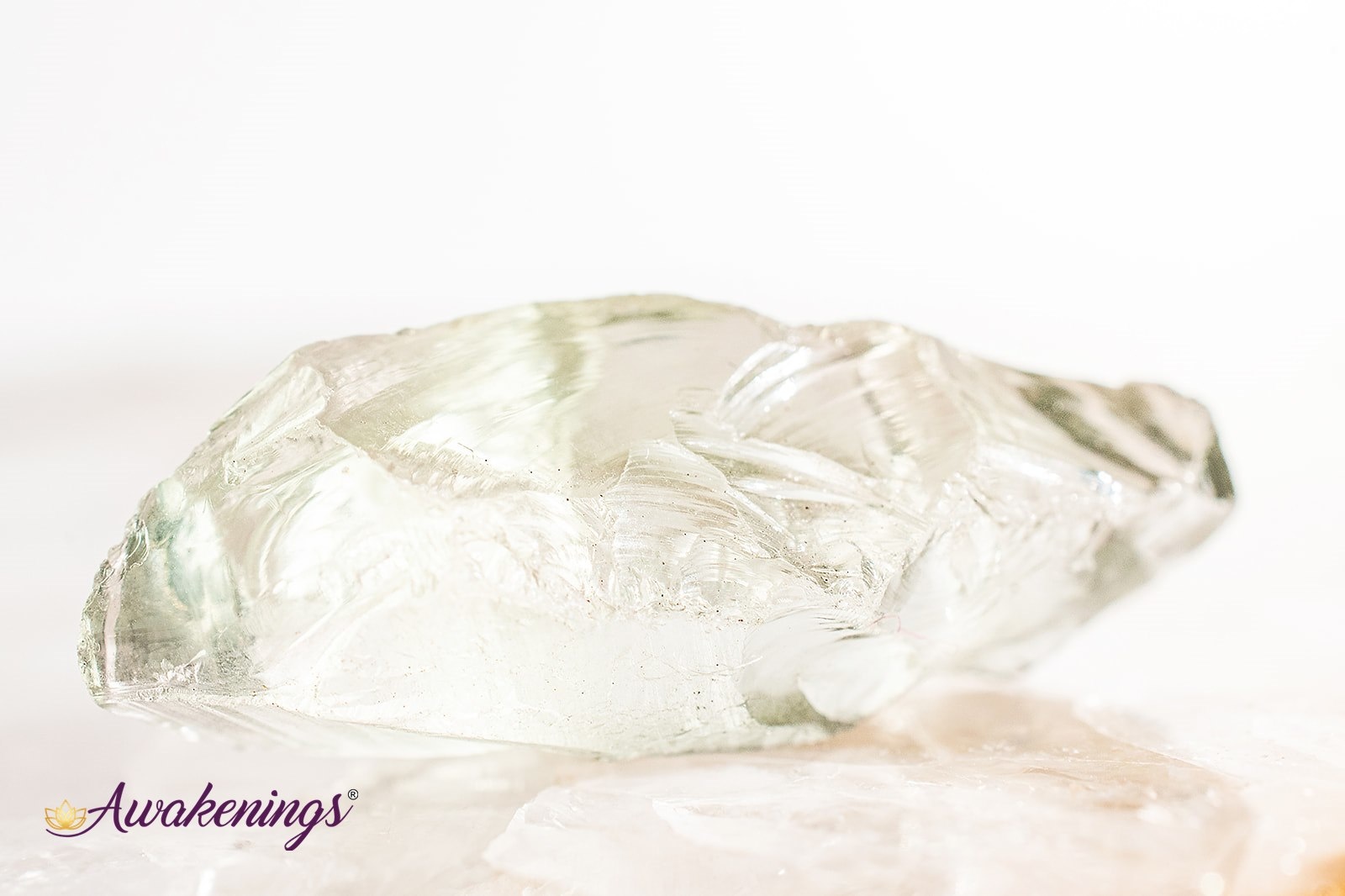 Prasiolite (Clear)- Rough Raw Natural - Awakenings