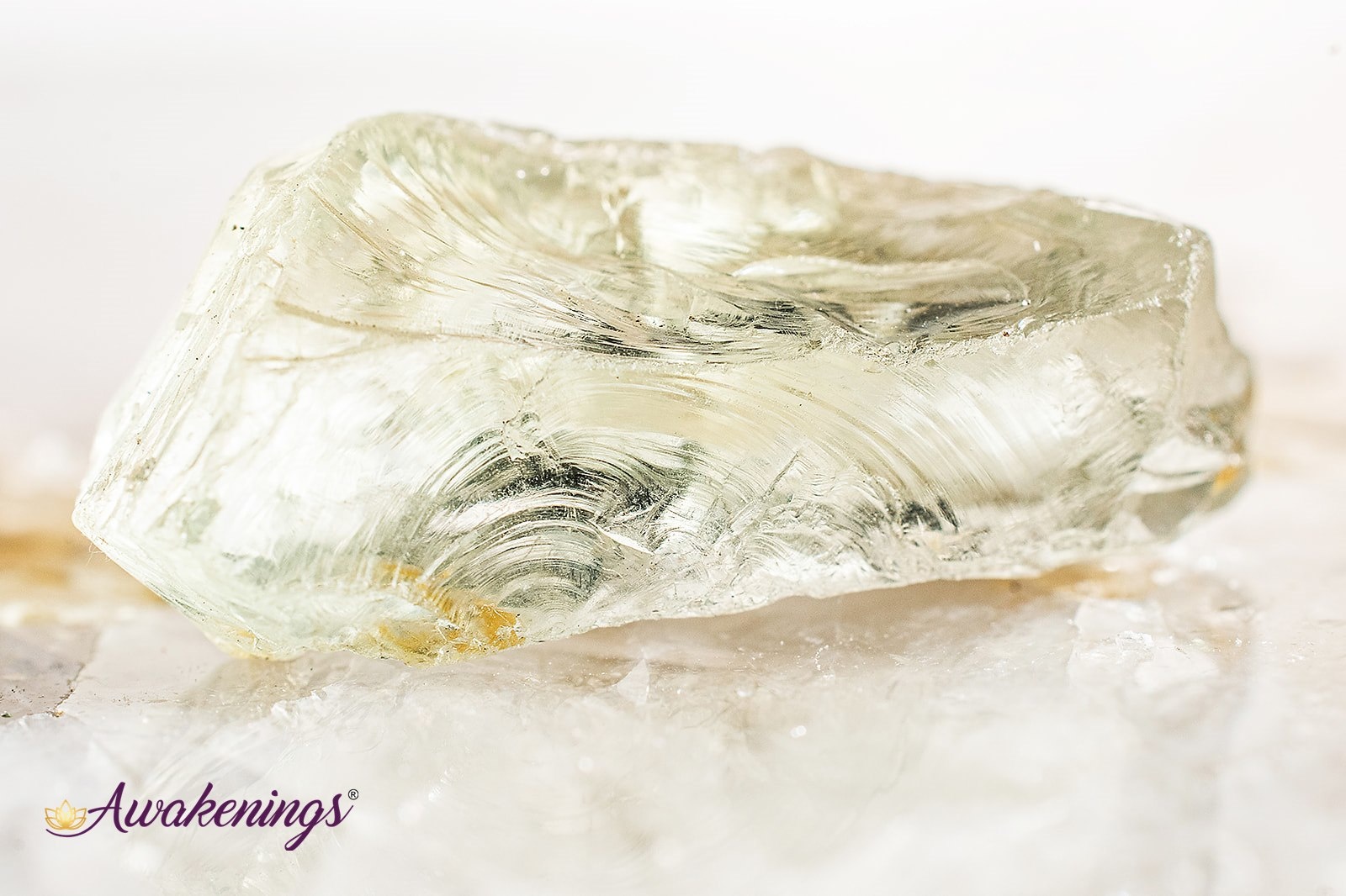 Prasiolite (Clear)- Rough Raw Natural - Awakenings