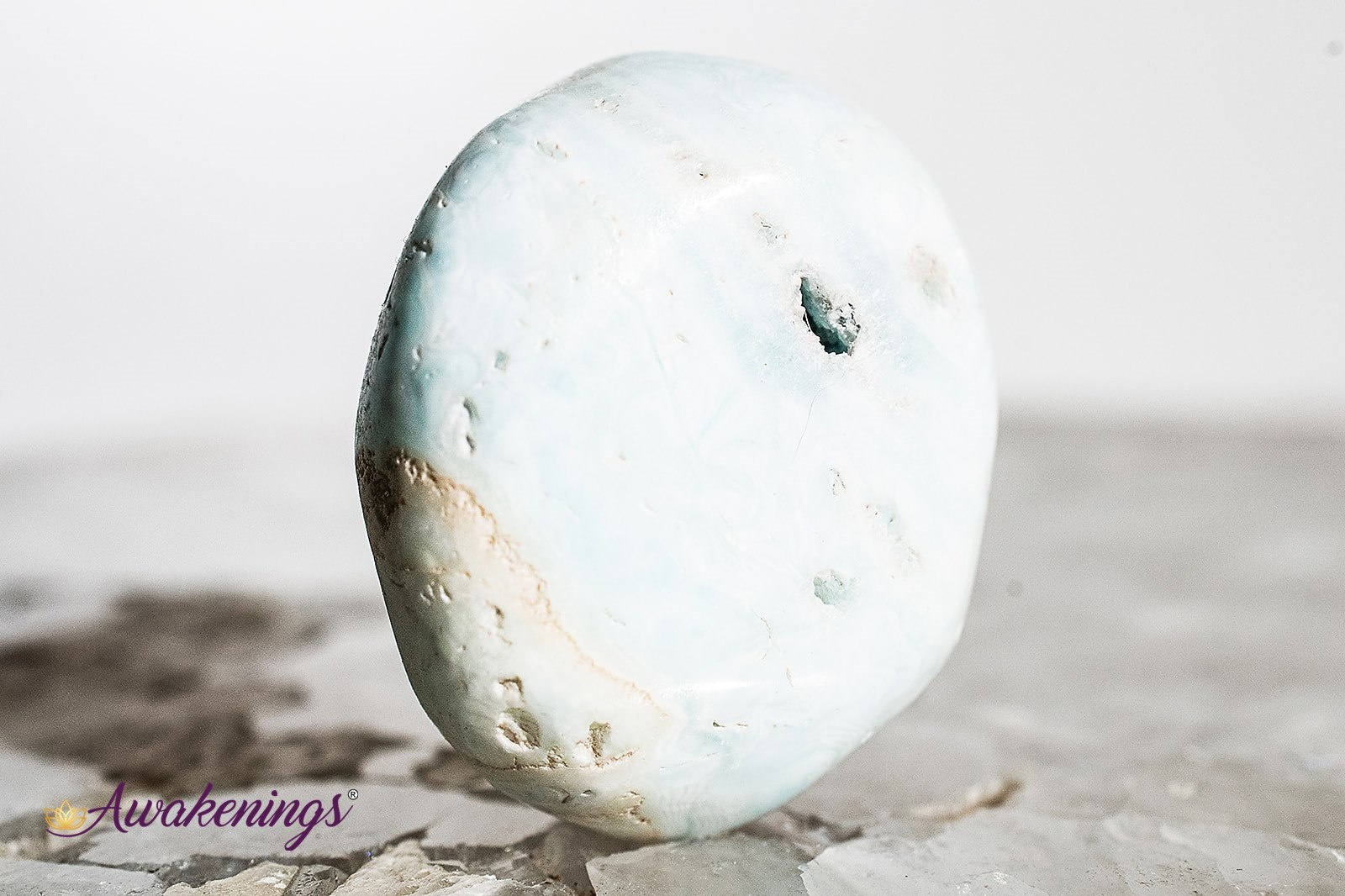 Caribbean Calcite - Tumbled - Awakenings