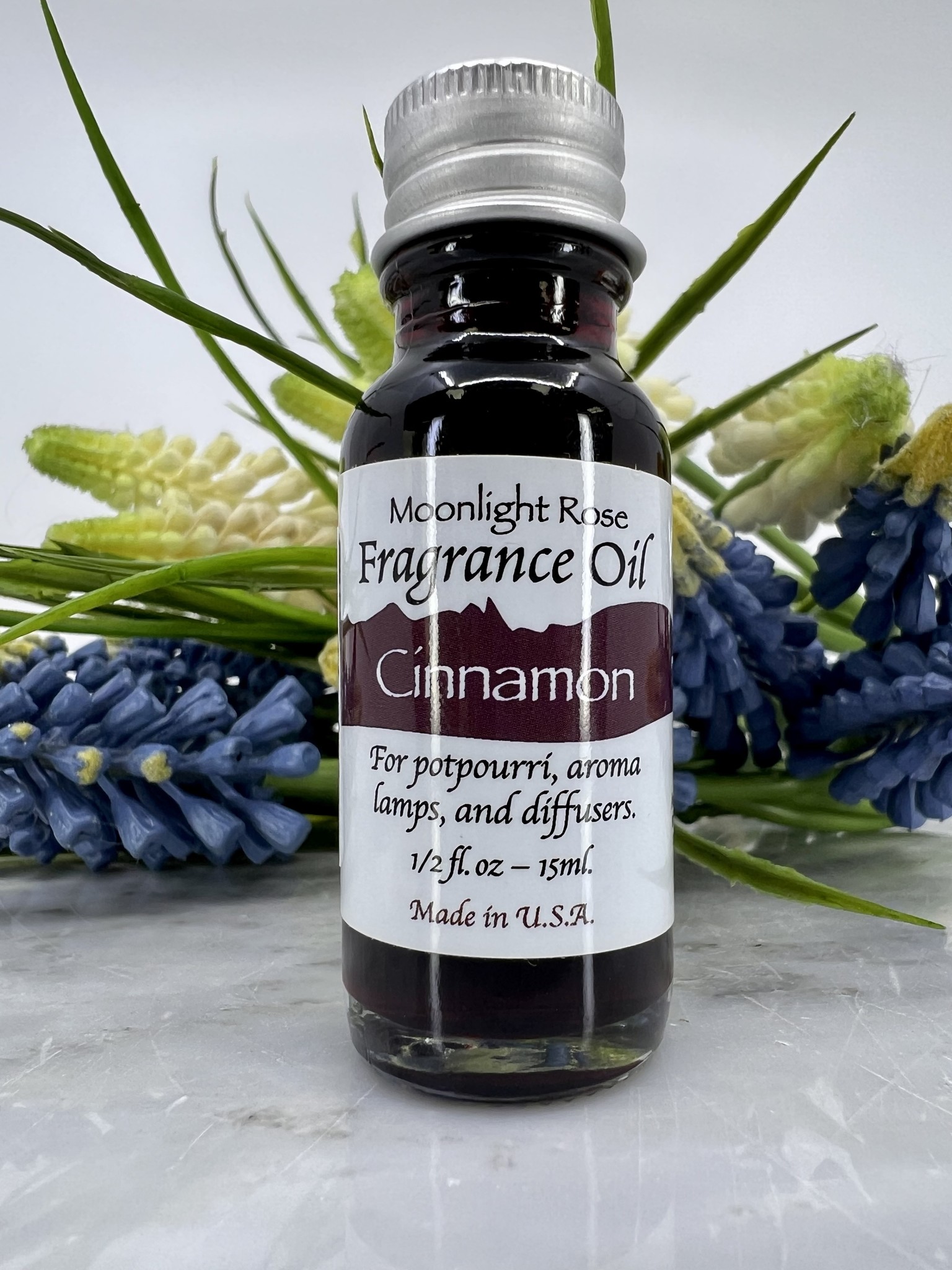 Cinnamon Fragrance Oil-Moonlight Rose 15ml - Awakenings