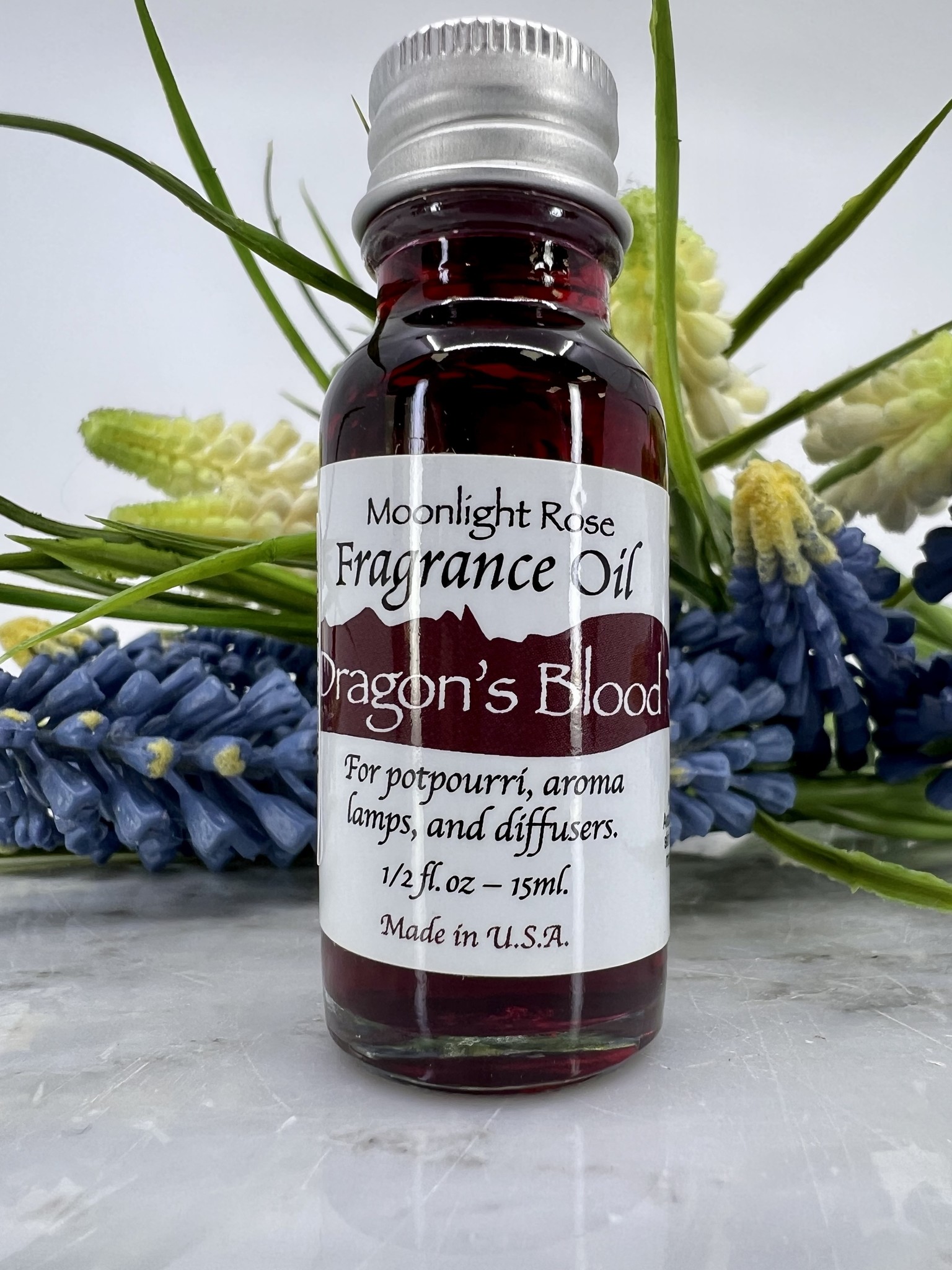 Dragon's Blood Fragrance Oil-Moonlight Rose 15ml