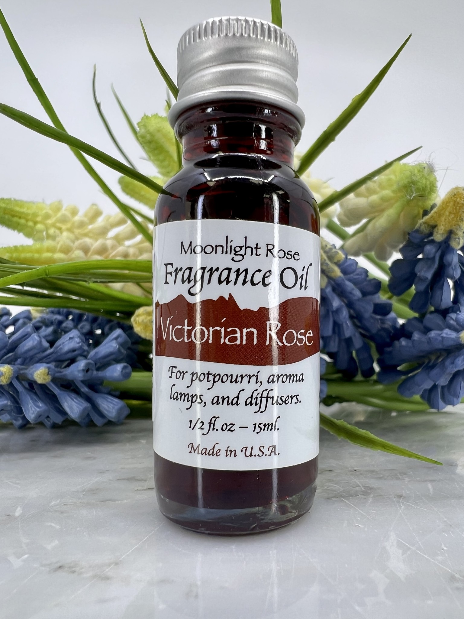 Victorian Rose Fragrance Oil-Moonlight Rose 15ml - Awakenings