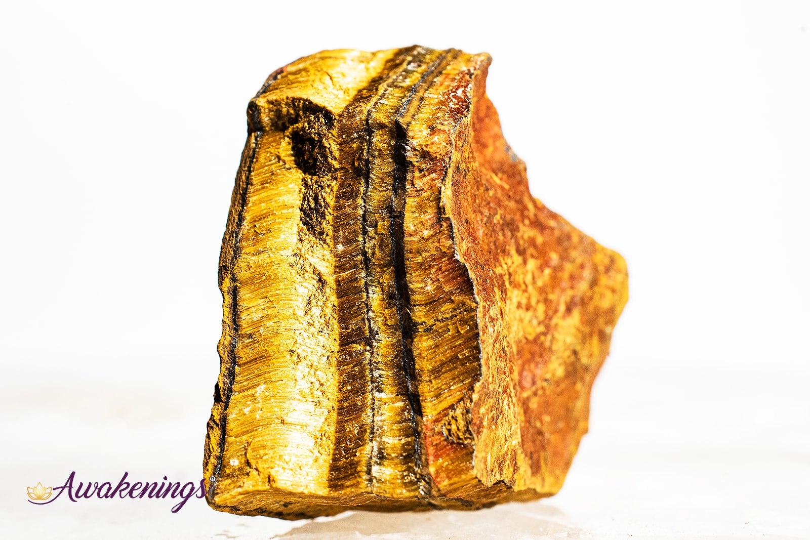 Unpolished tigers eye store
