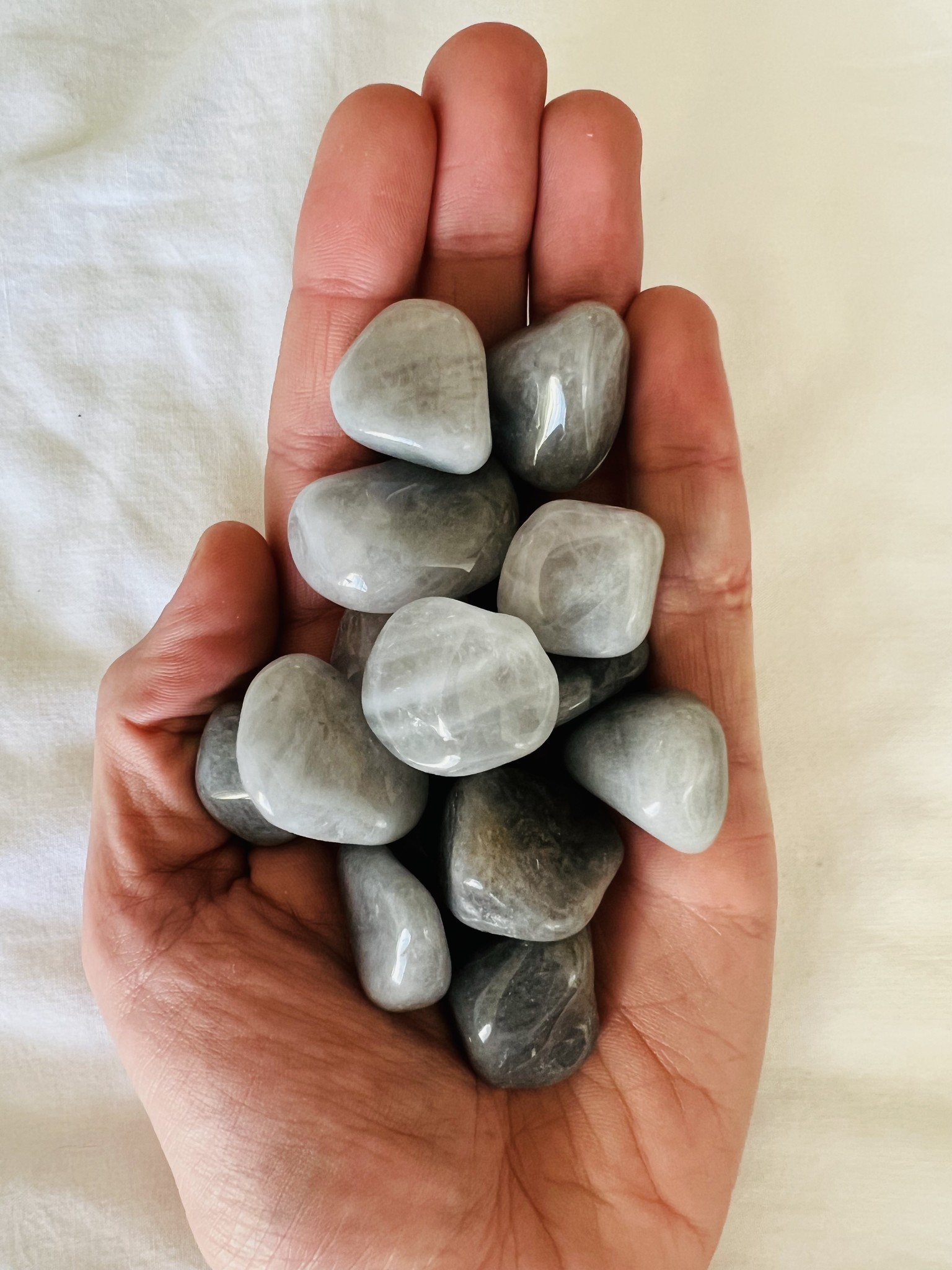 Lunar Quartz - Tumbled - Awakenings
