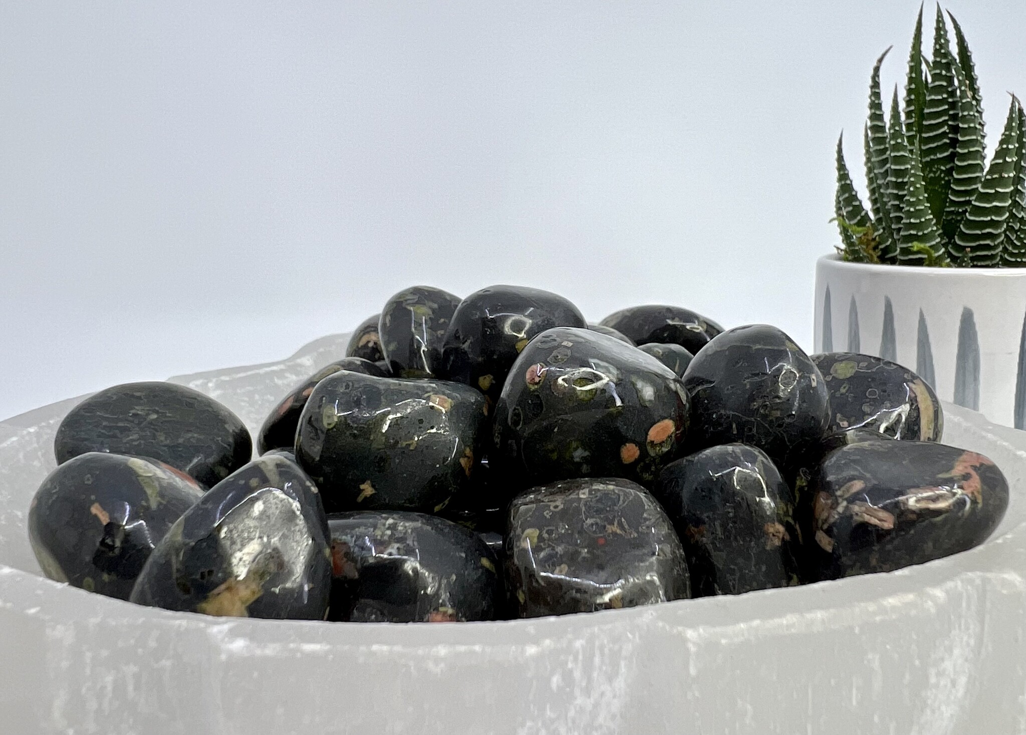 Red Snowflake Obsidian - Tumbled - Awakenings