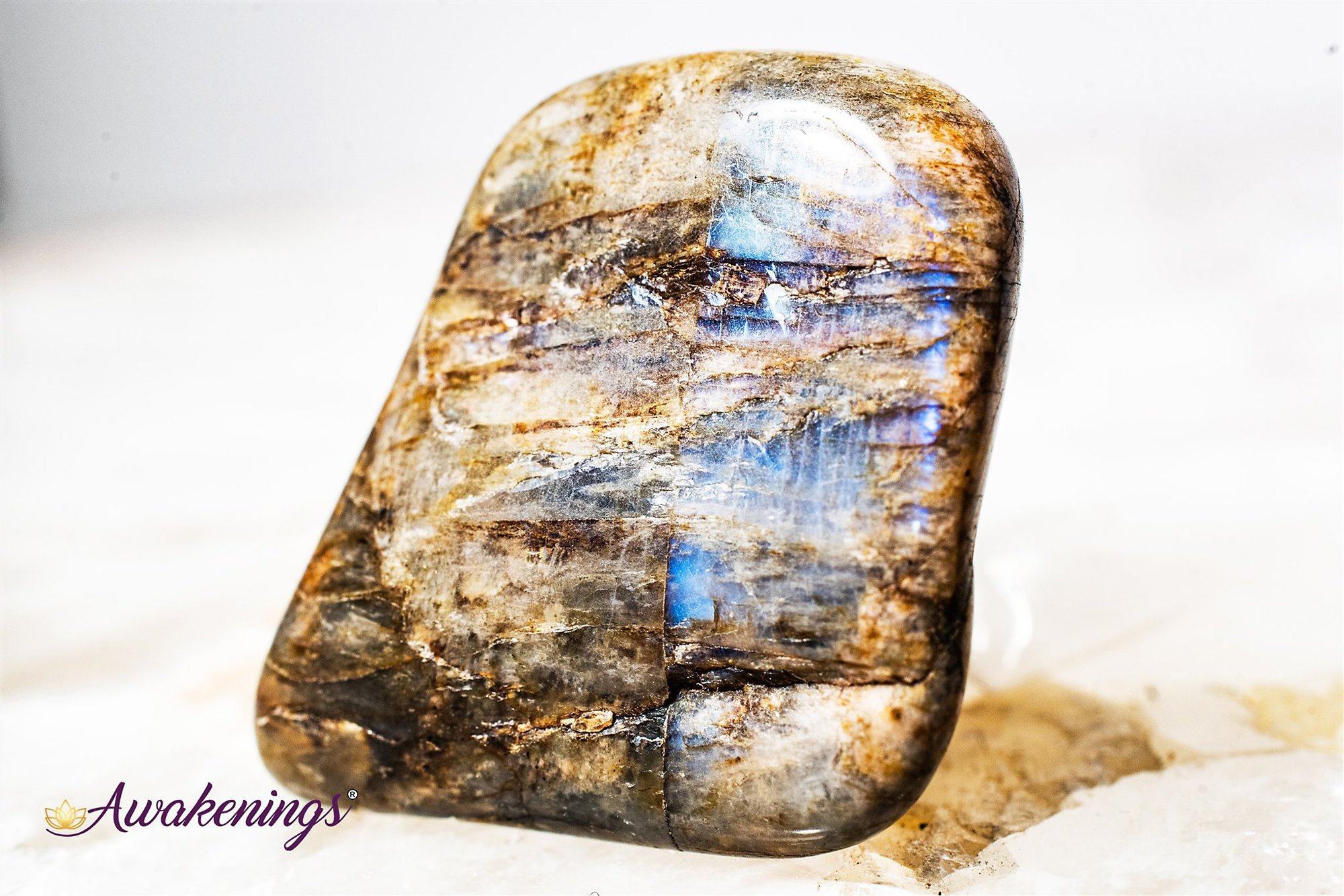 Wisconsin Moonstone - Tumbled - Awakenings