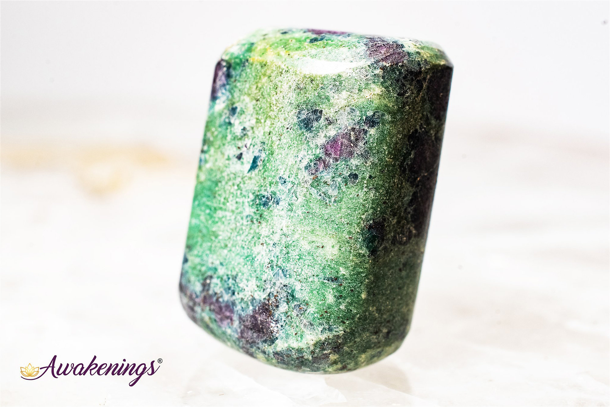 Ruby Fuchsite - Tumbled - Awakenings