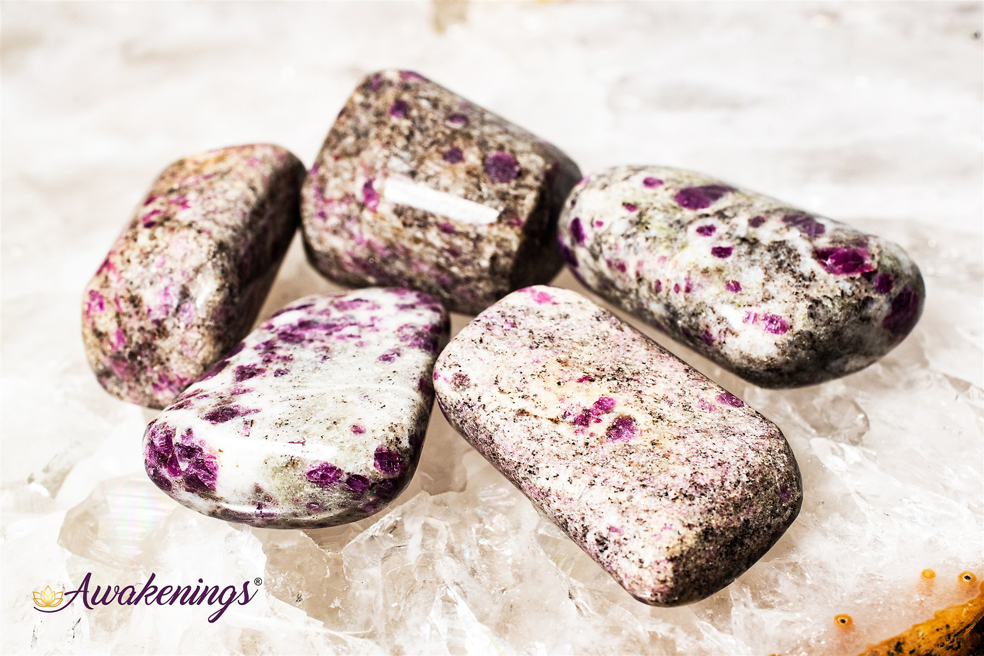 Ruby Albite - Tumbled - Awakenings