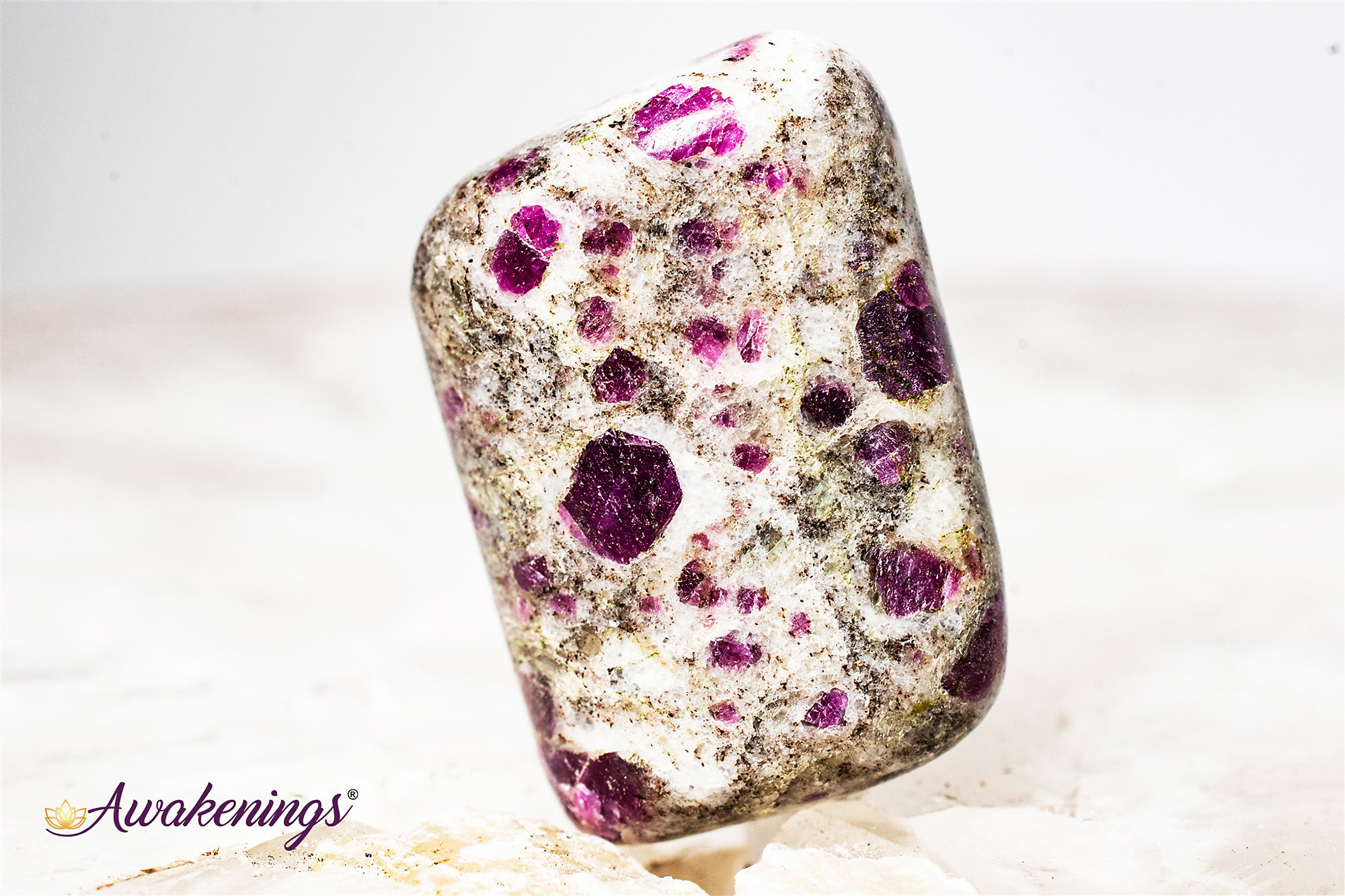 Ruby Albite - Tumbled - Awakenings