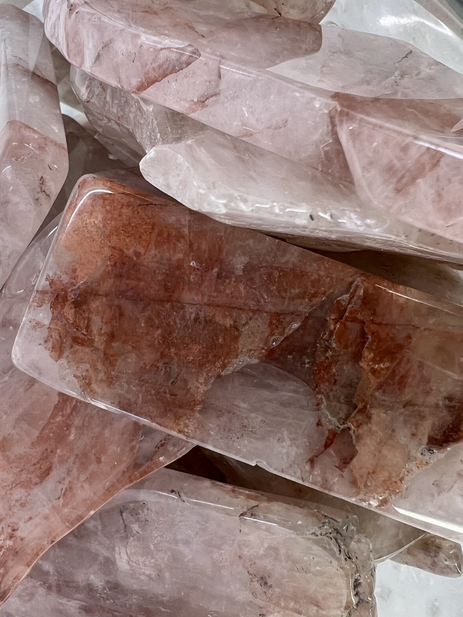 Fire Quartz Slice - Large - Awakenings