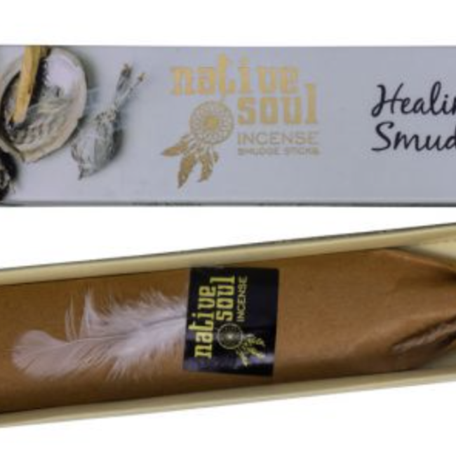 Healing Smudge Incense - 12 Sticks/Box 15g - Native Soul - Awakenings