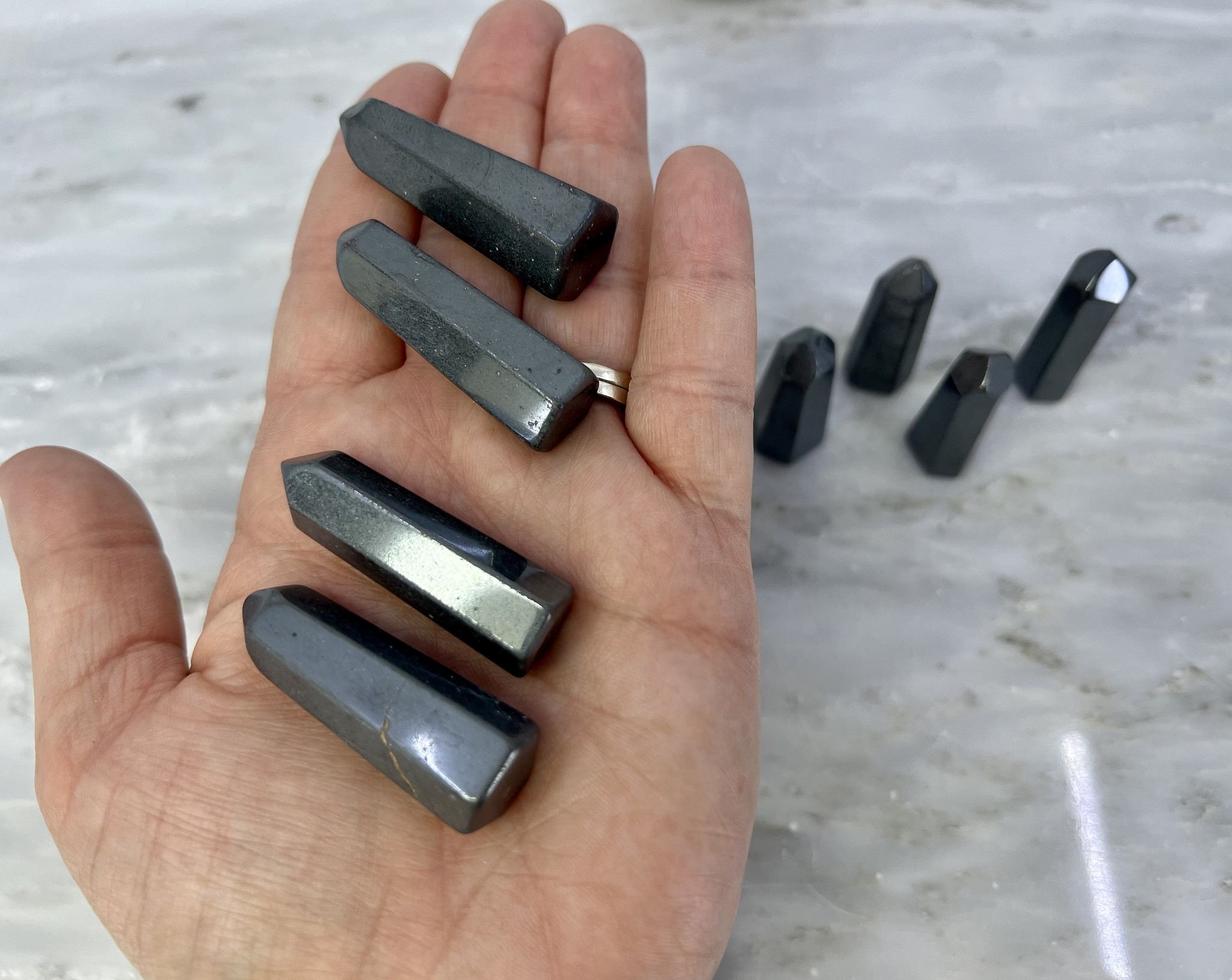 Hematite Towers Points Generators - Mini 1-2" - Awakenings