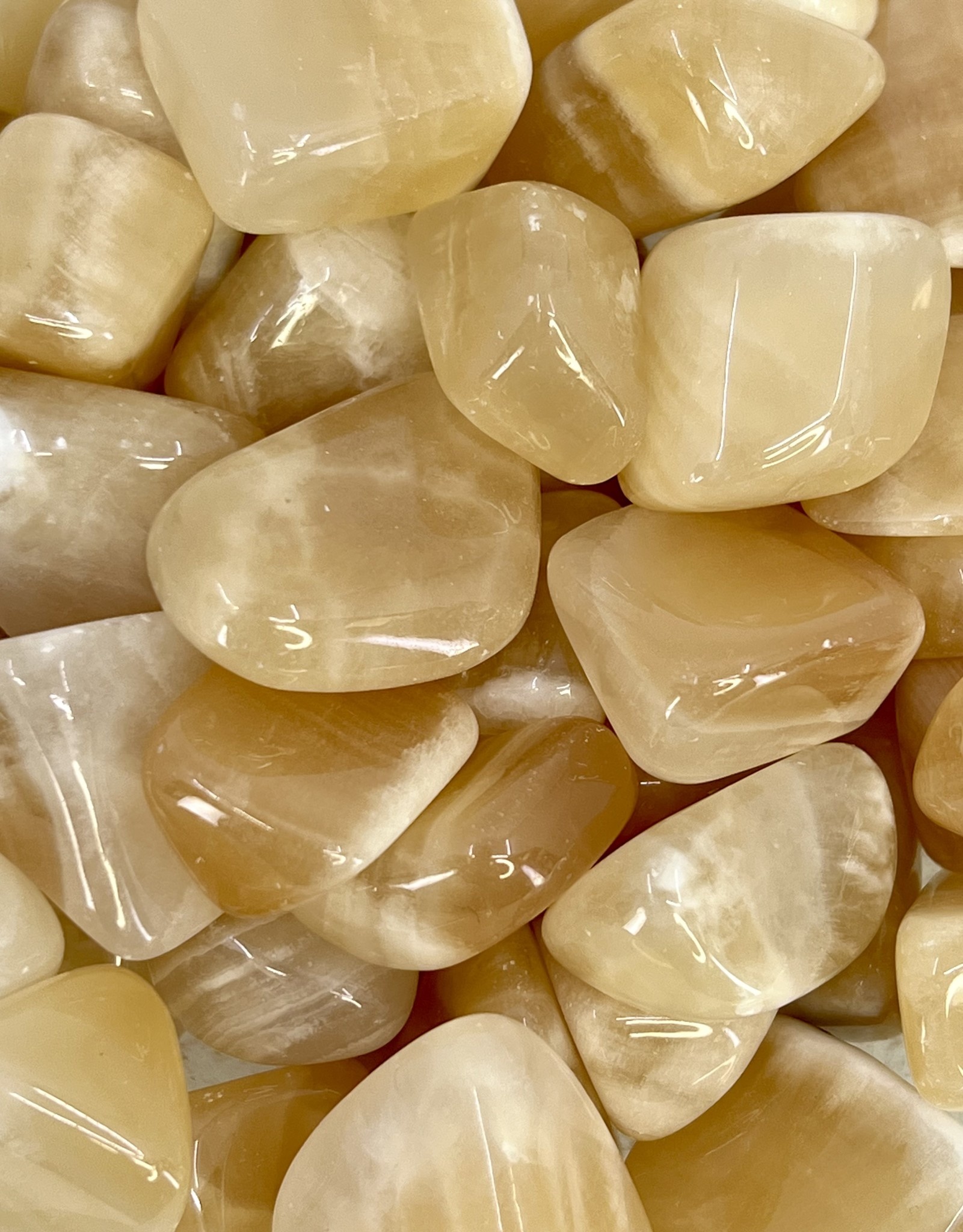 Honey Calcite - Tumbled - Awakenings