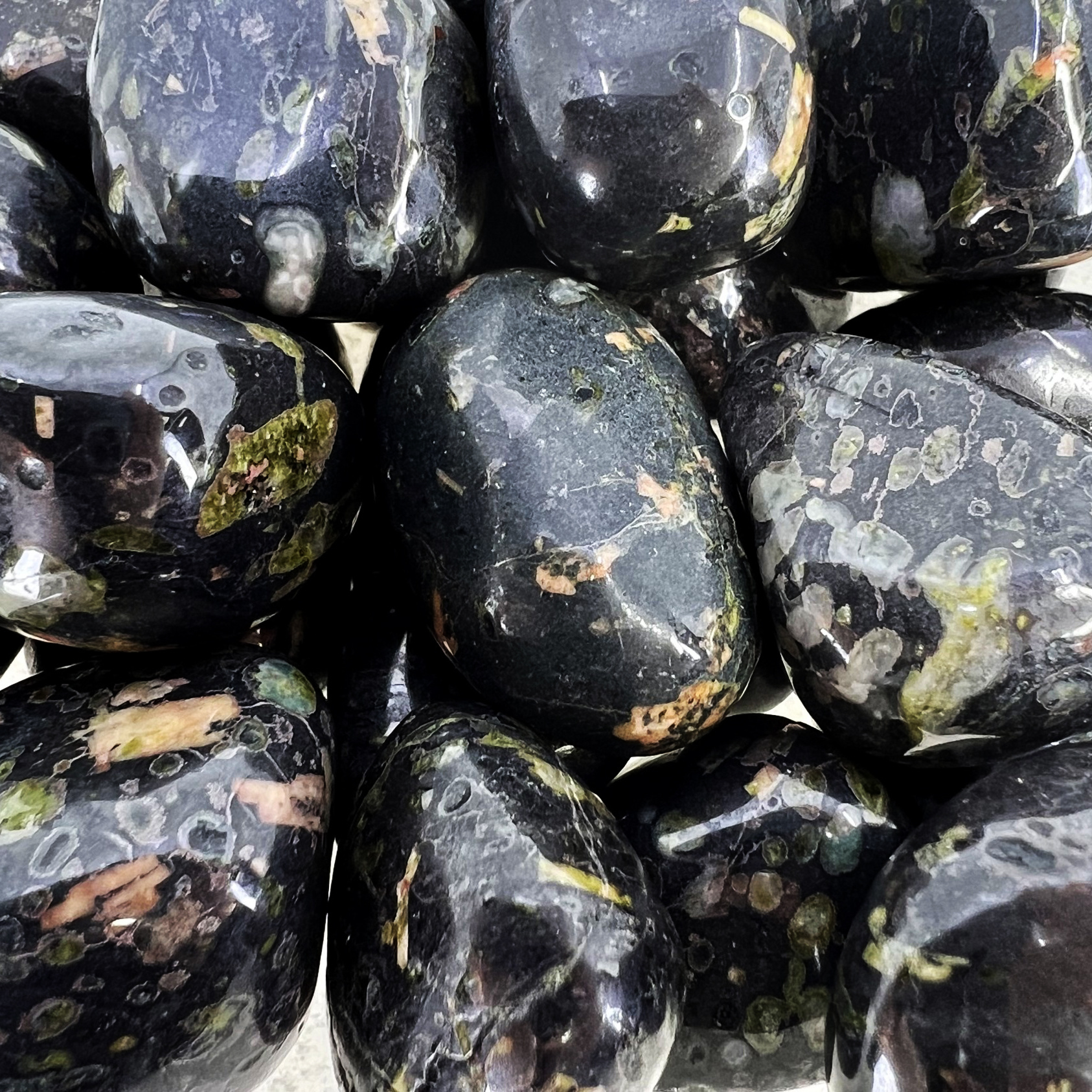 Red Snowflake Obsidian - Tumbled - Awakenings
