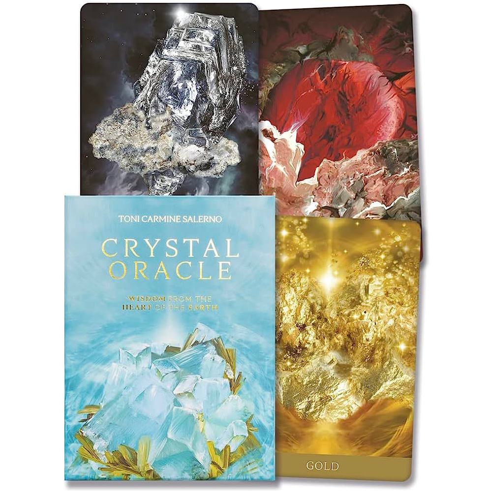 Crystal Oracle Cards Deck- 2nd Edition Wisdom From The Heart Of The ...