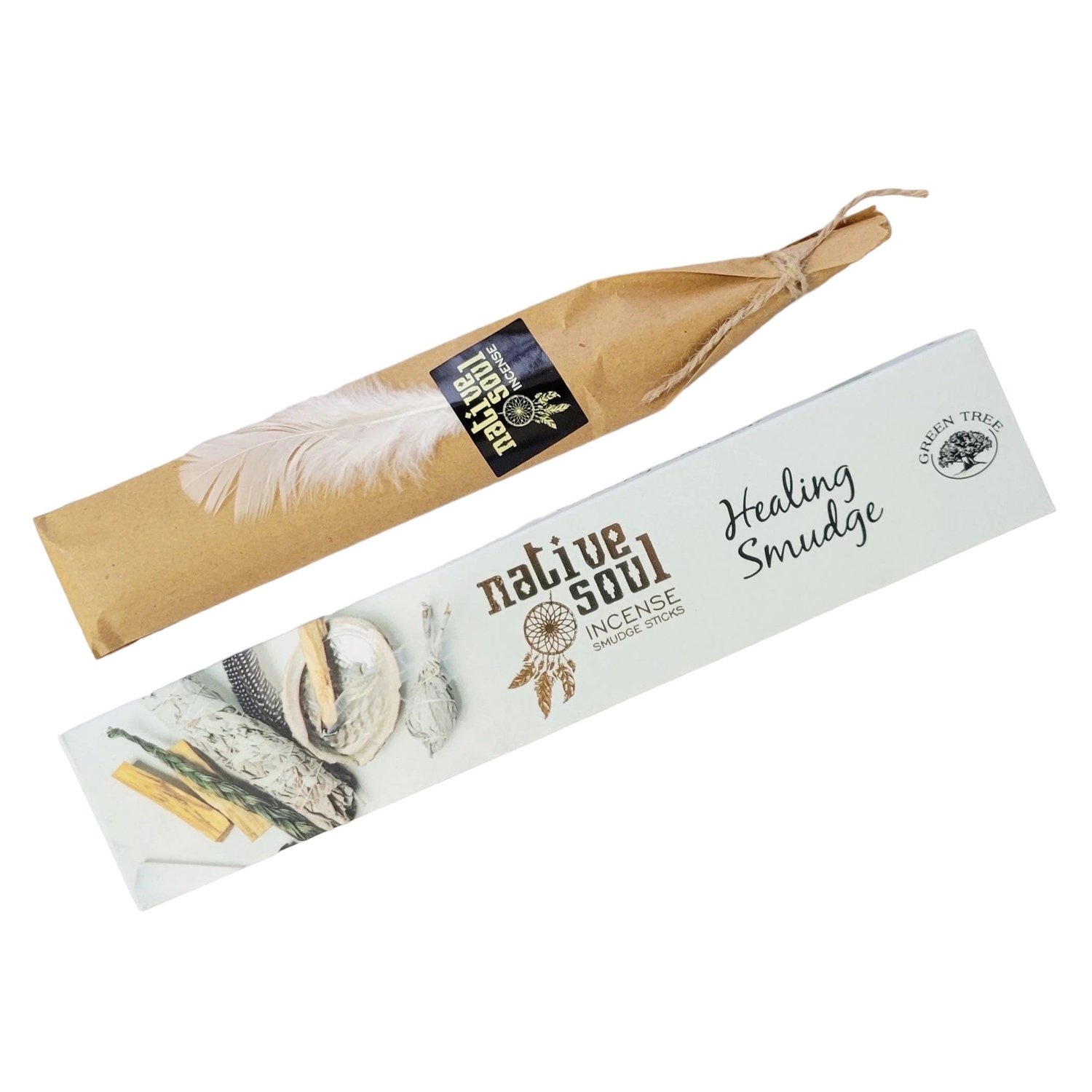 Healing Smudge Incense - 12 Sticks/Box 15g - Native Soul - Awakenings