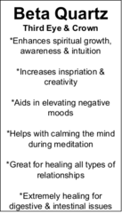 Beta Quartz Pair - Rough Raw Natural - Awakenings