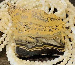 Schalendblende - Slice Slab (Galena Wurtzite Sphalerite Pyrite ...