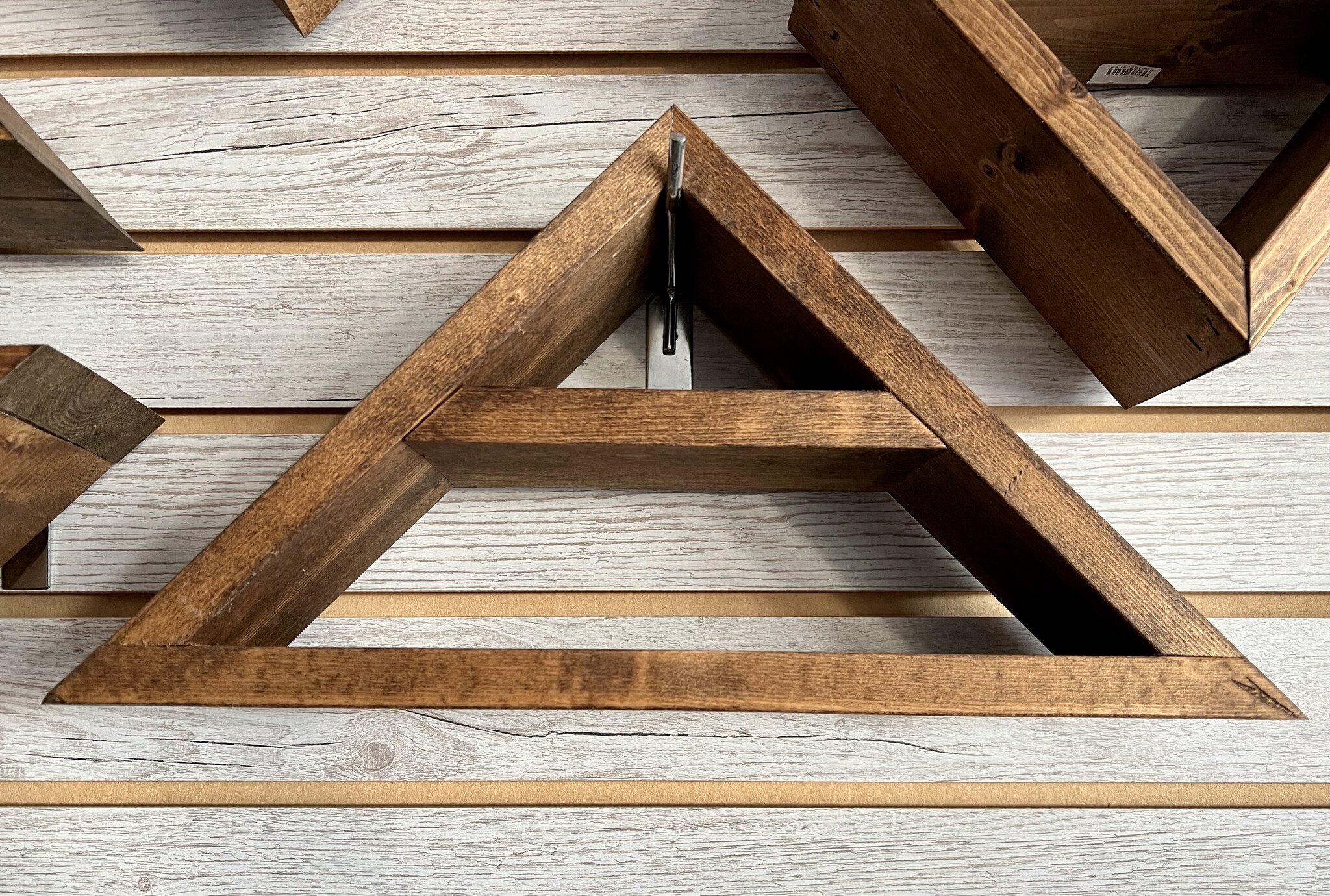 Wood Triangle Shelf - Small - Awakenings