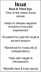 ISUA Stone - Rough Raw Natural - Awakenings