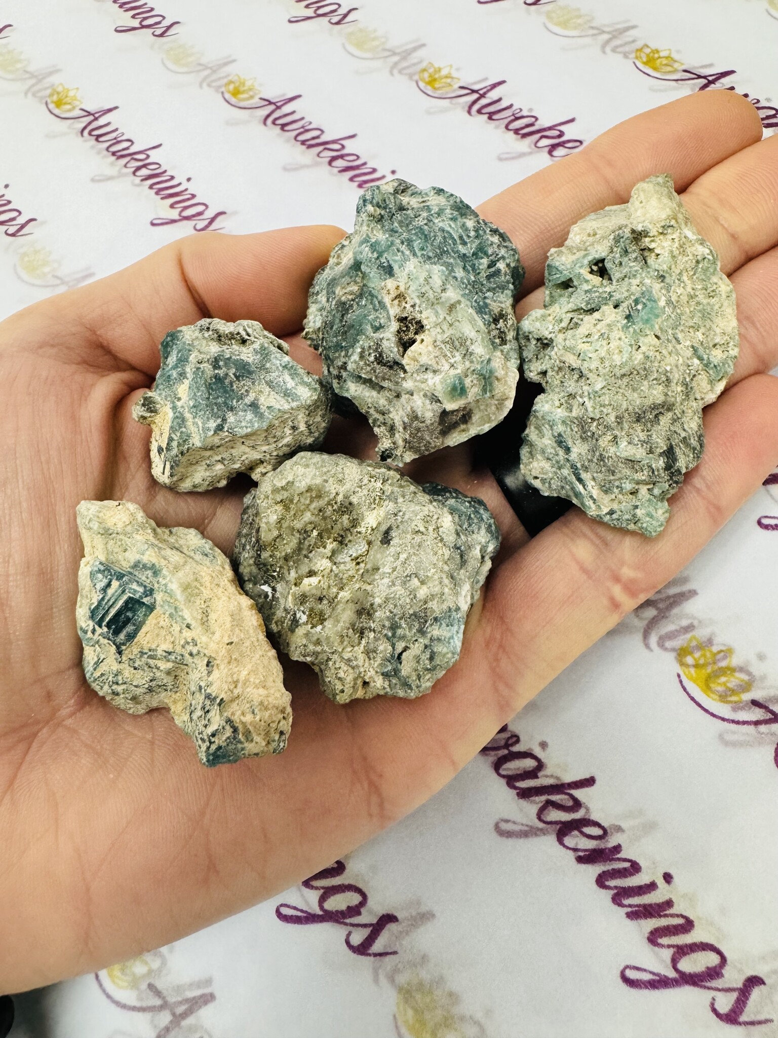 Grandidierite Large - Rough Raw Natural - Awakenings