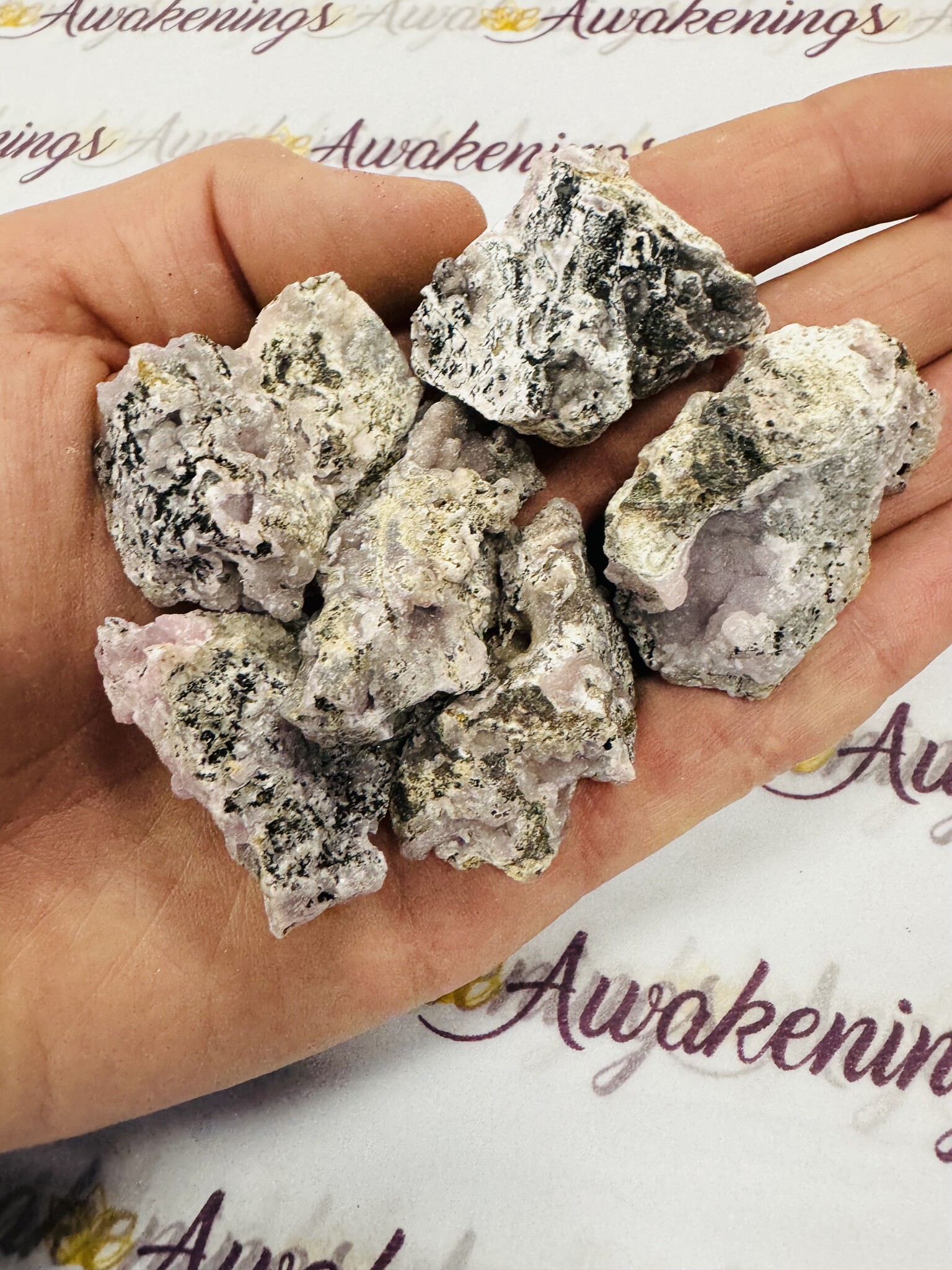 Pink Smithsonite - Rough Raw Natural - Awakenings