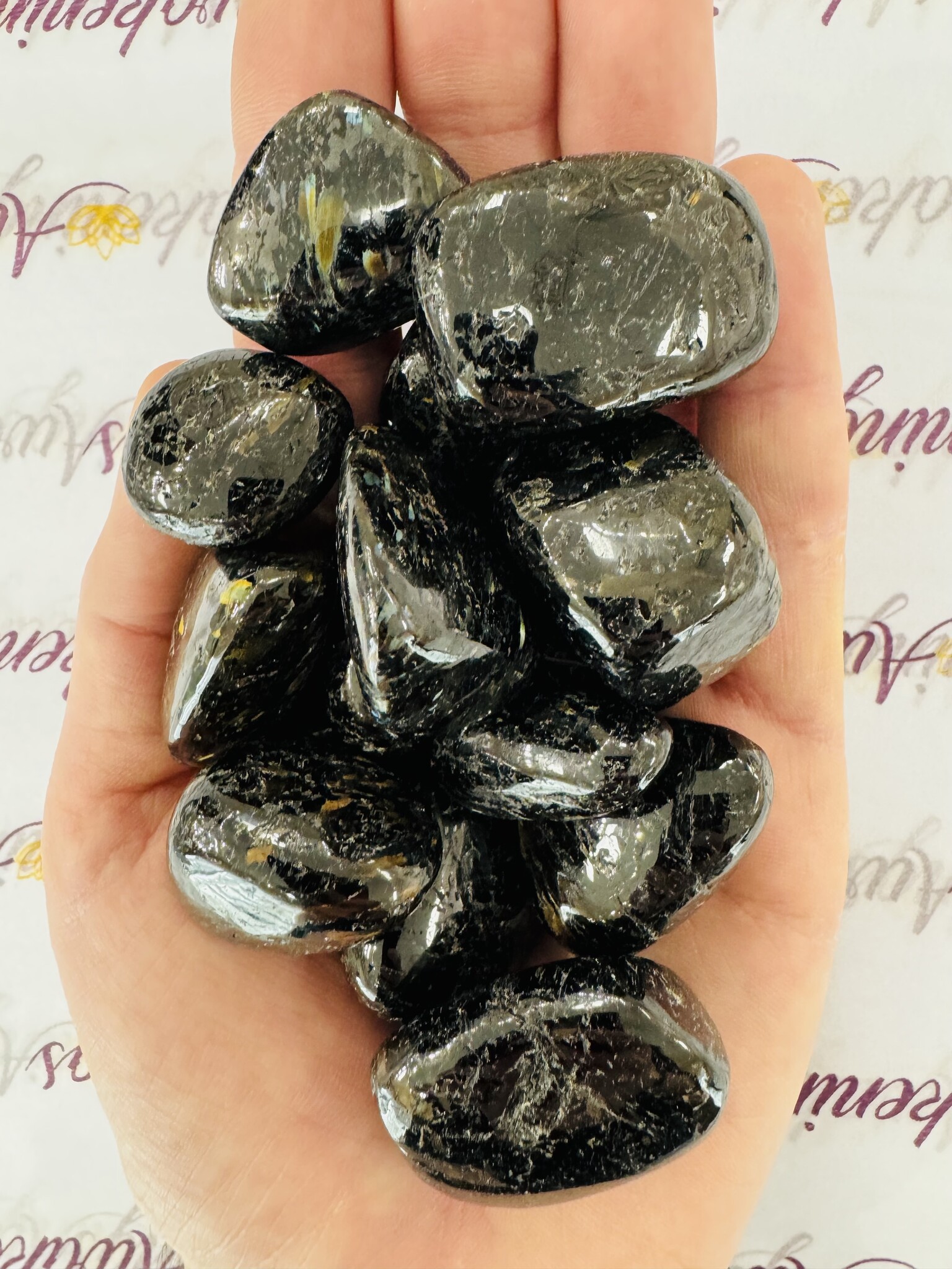 Nuummite (Greenland) Large - Tumbled - Awakenings