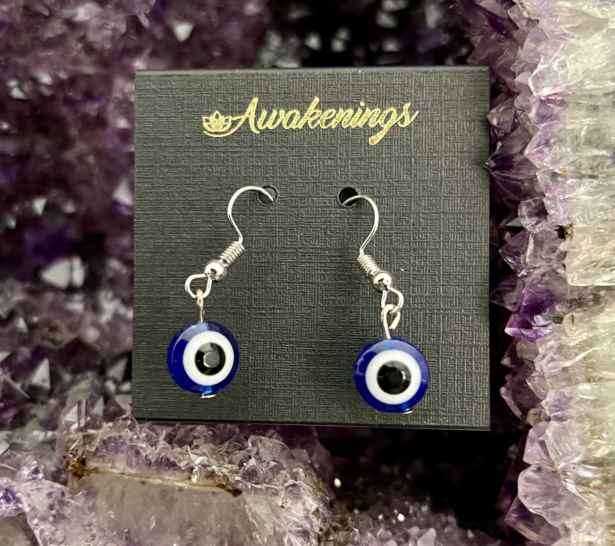 Eye earrings dangle store