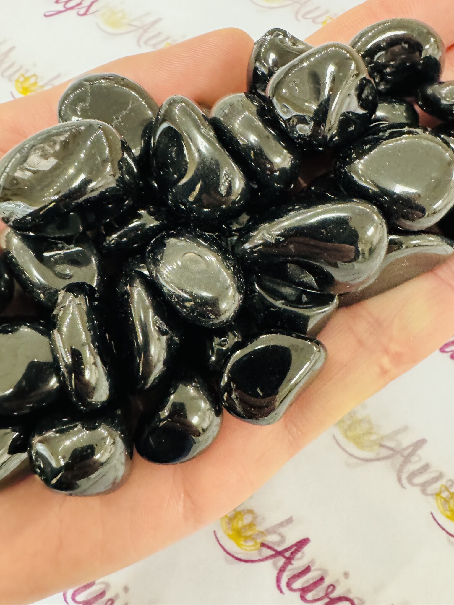 Black Spinel - Tumbled - Awakenings