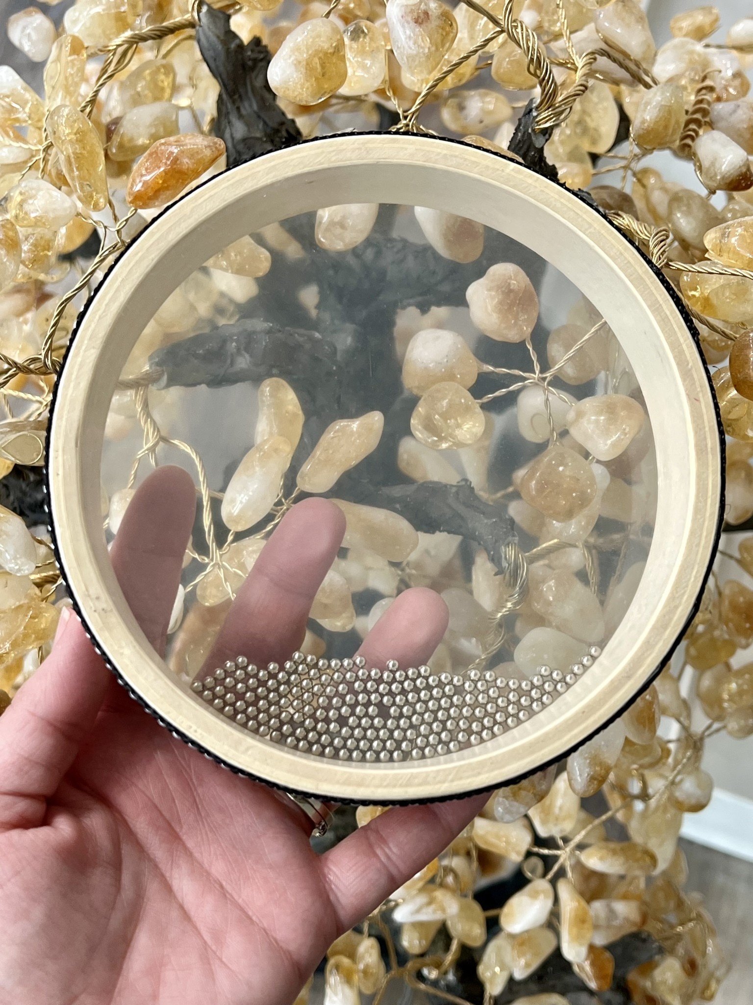 Drum w/ Beads & Woven exterior - Ocean Drum Percussion Musical ...