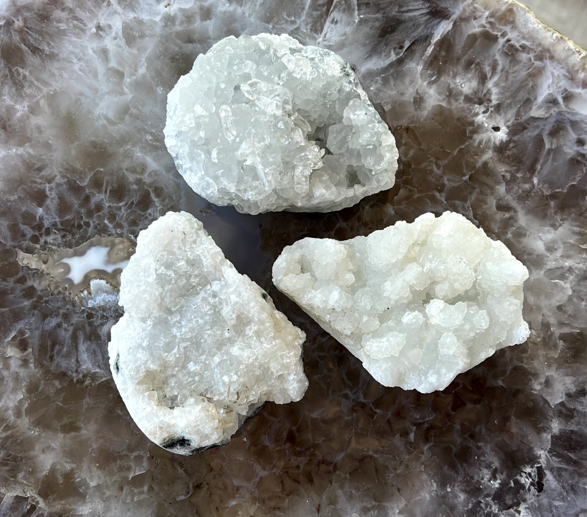 Blue Gray Apophyllite Zeolite Rough Raw Natural - Small (2 - 4 ...