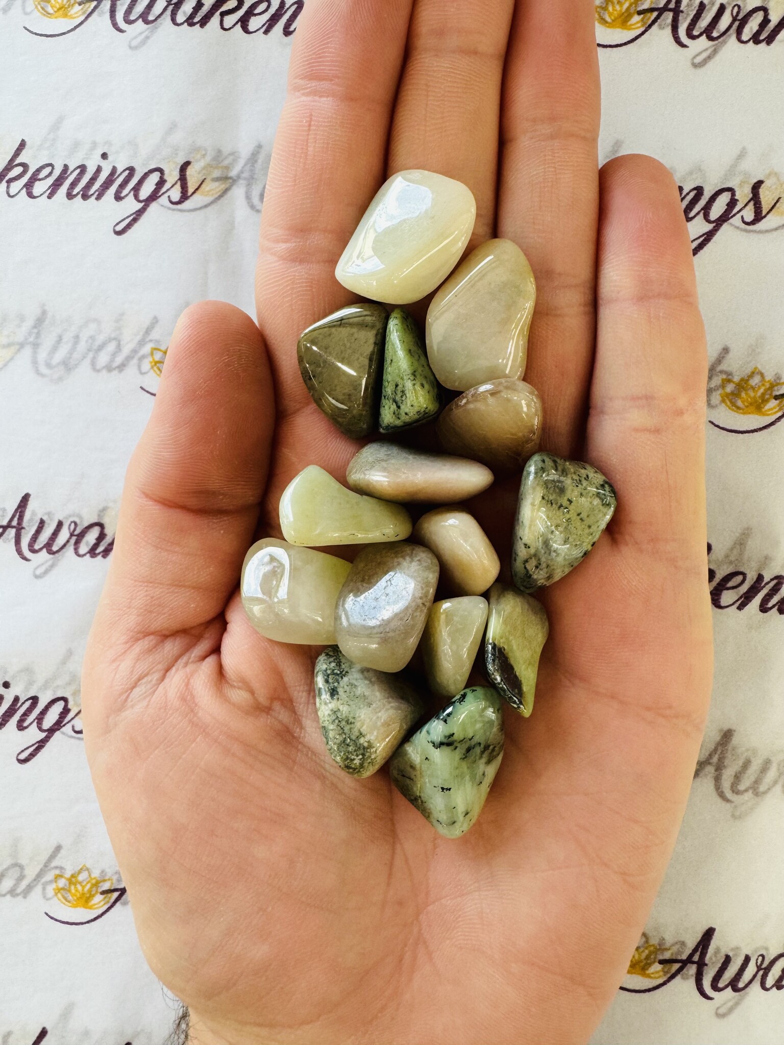 Rainbow Garnet - Tumbled - Awakenings