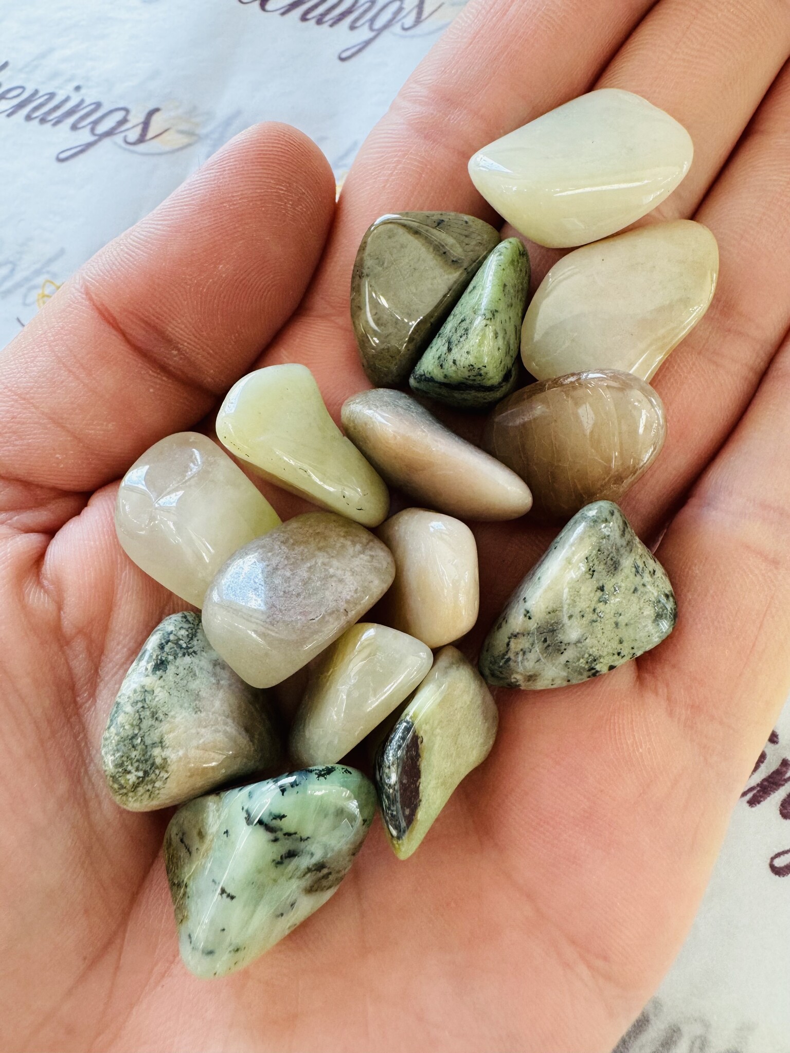 Rainbow Garnet - Tumbled - Awakenings