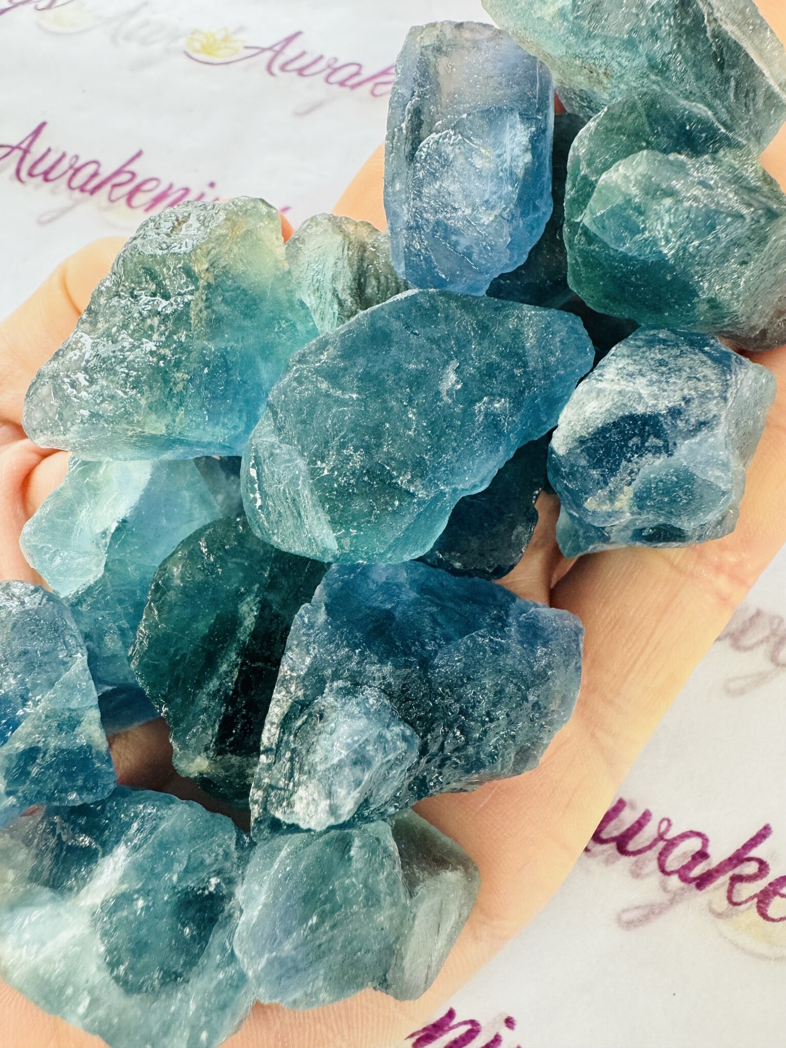 Blue Fluorite - Rough Raw Natural - Awakenings
