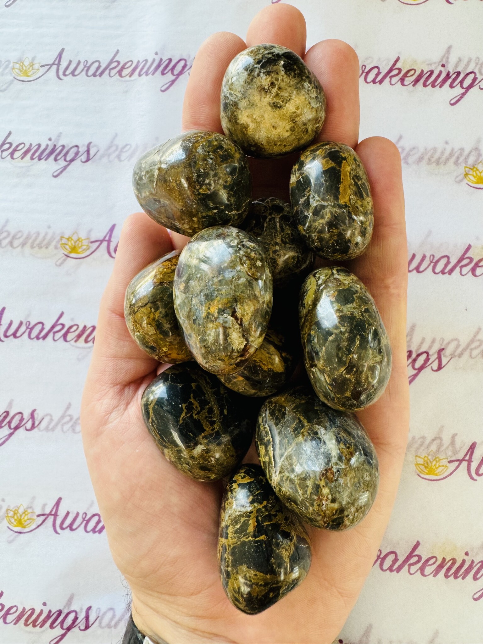 Navy Blue Opal - Tumbled - Awakenings